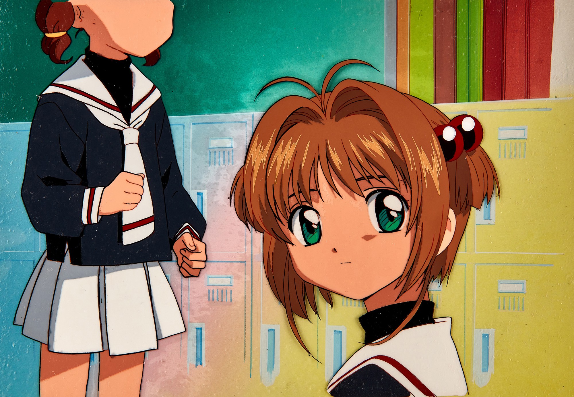 Sakura in Classroom (Episode 29) Animation Cels with Douga, Gengas ...