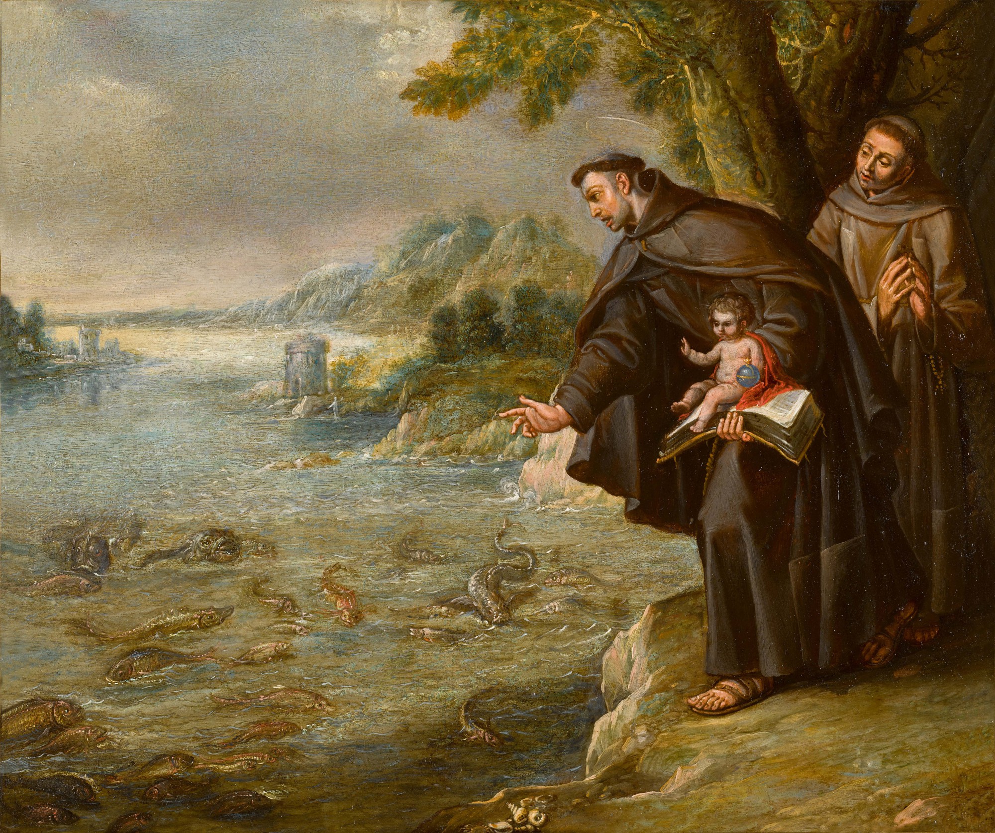 The Sermon of Saint Anthony and the Fish | Old Master Paintings and ...