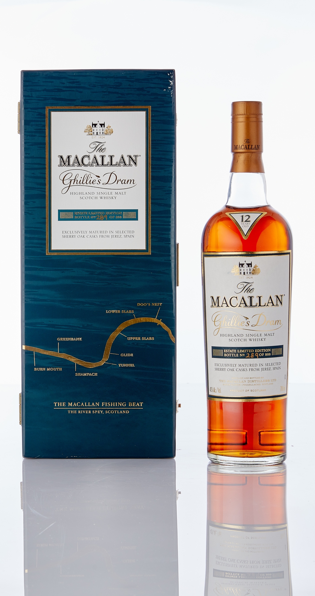 The Macallan 12 Year Old Ghillies Dram 40.0 abv NV (1 BT70) | Whisky & Moutai | The World's ...