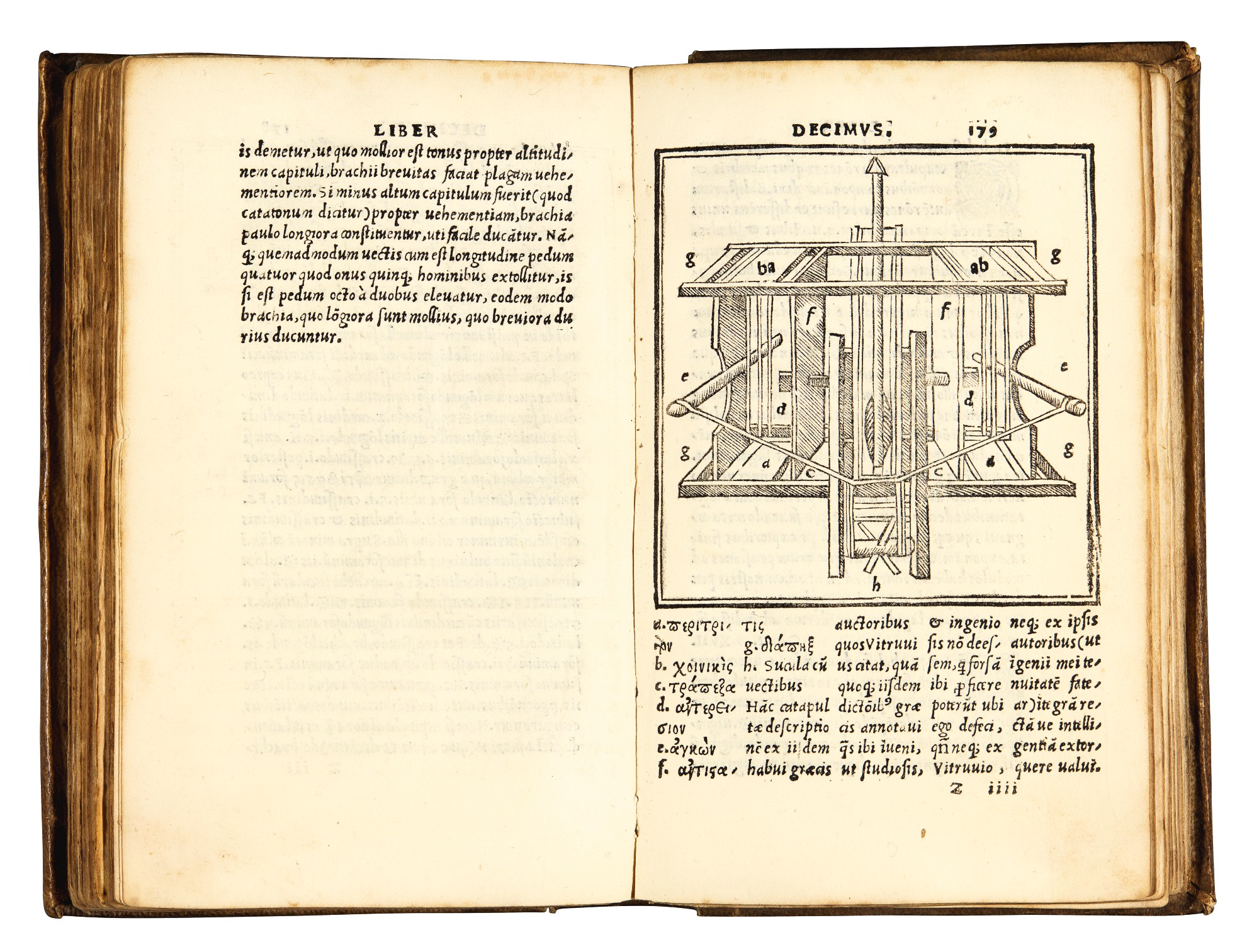 Vitruvius iterum et Frontinus a Iocundo revisi, Florence, 1513, later ...