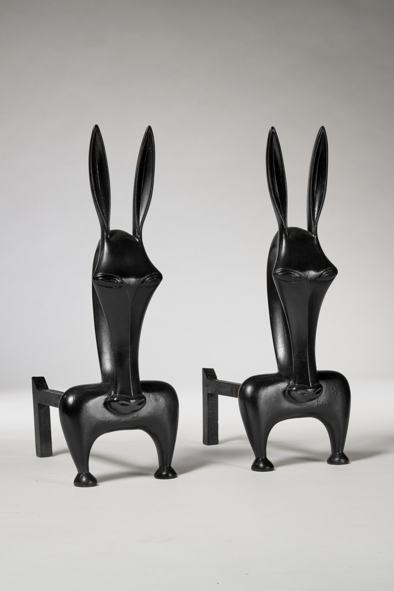 Pair of "Horse" Andirons | Crafting Modernism: Masters of the American ...
