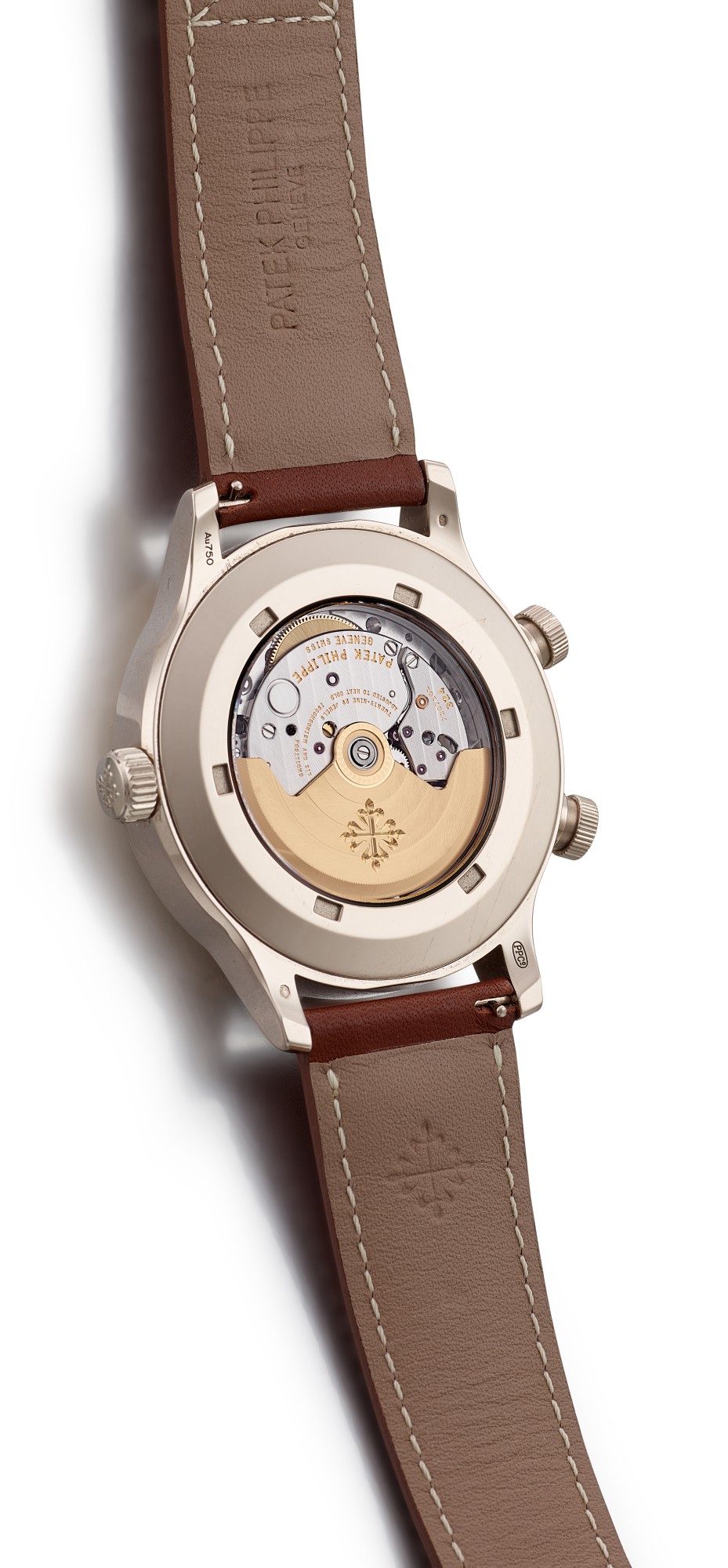 PATEK PHILIPPE | CALATRAVA, REFERENCE 5524 A WHITE GOLD DUAL TIME ZONE ...