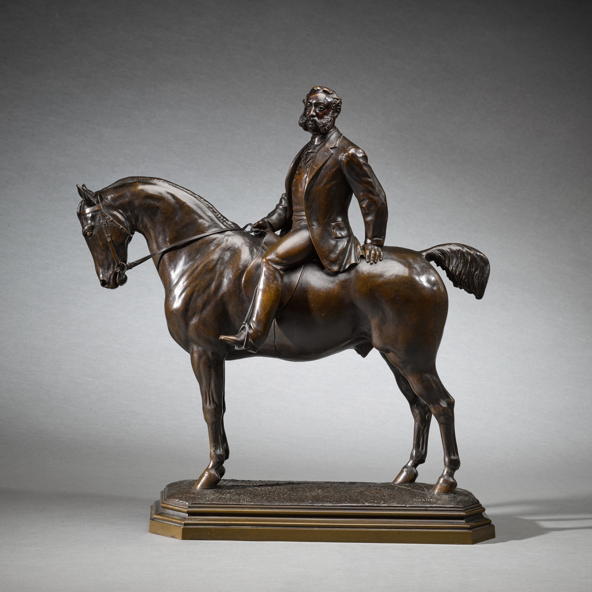 George Whyte-Melville on horseback | Sladmore: Life in Bronze | 2022 ...