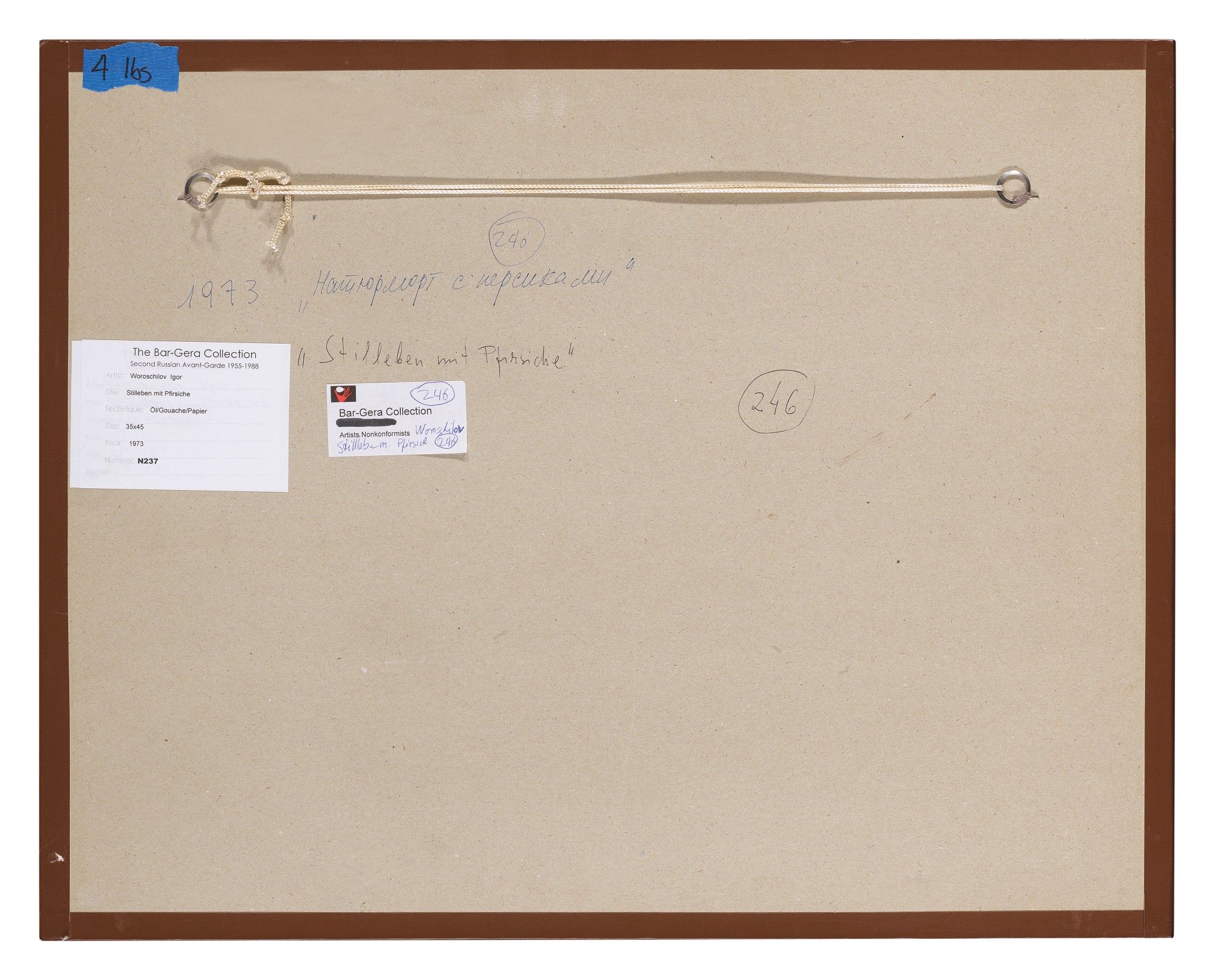 IGOR VOROSHILOV | SELF PORTRAIT AND STILL LIFE WITH PEACHES [2 ...