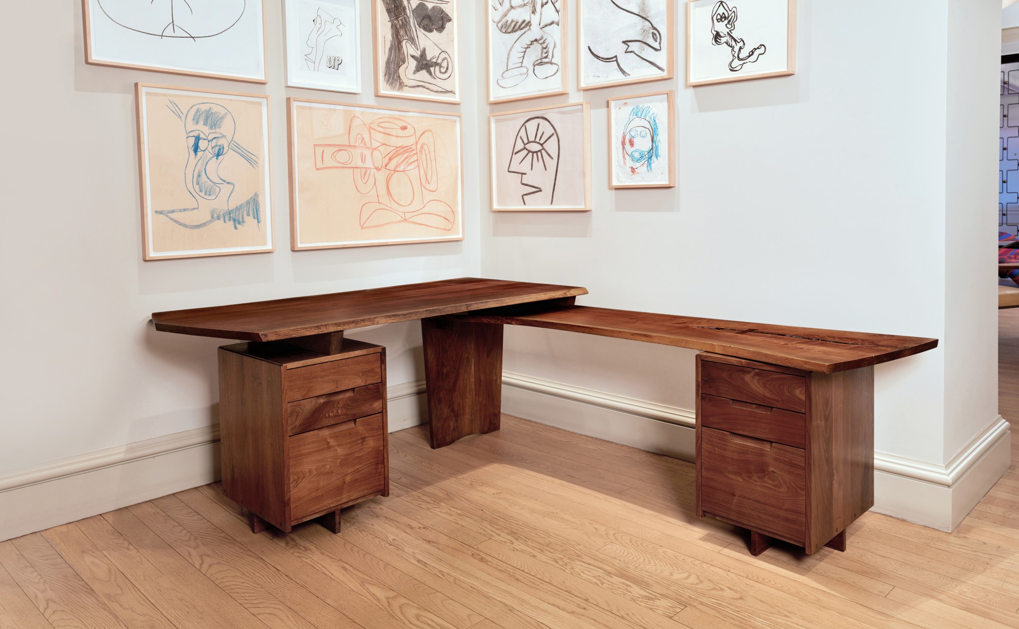 Prototype Desk | PROUVÉ x BASQUIAT: Art and Design from the Collection ...