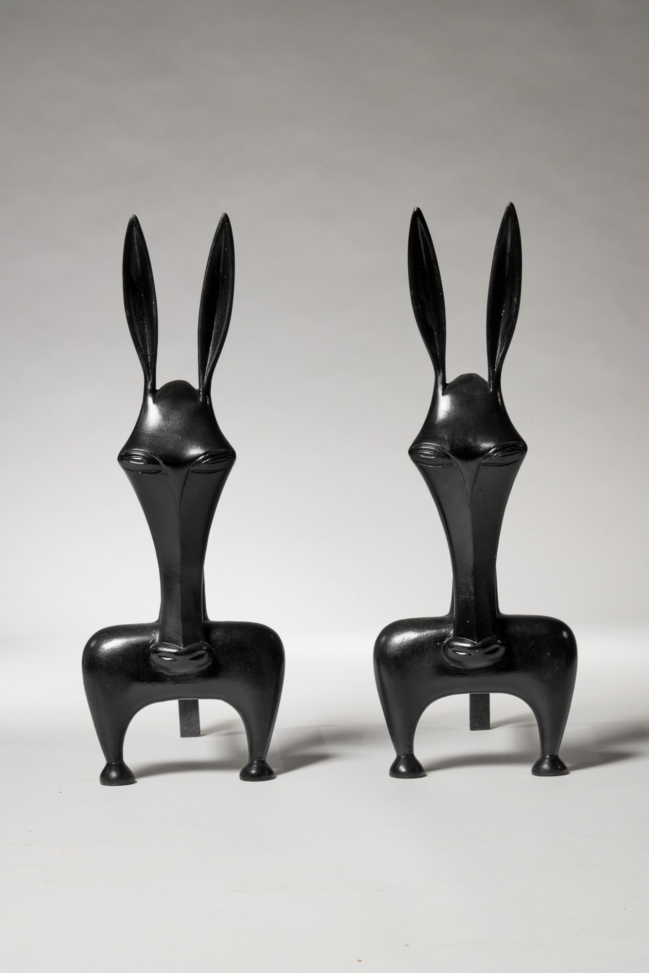 Pair of "Horse" Andirons | Crafting Modernism: Masters of the American ...