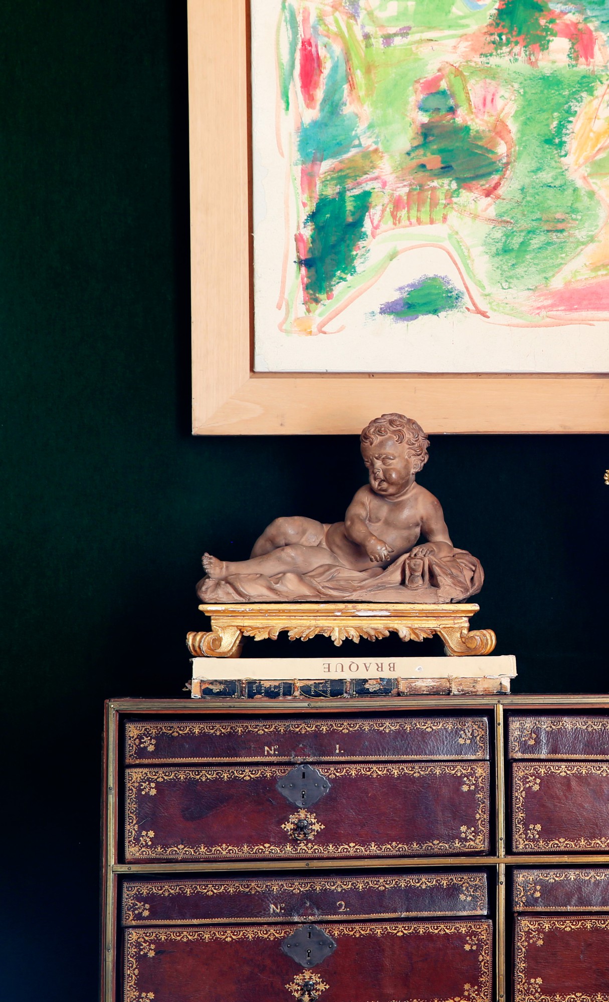 ITALIAN, CIRCA 1670 ATTRIBUTED TO ERCOLE FERRATA (1610-1686), RECLINING ...