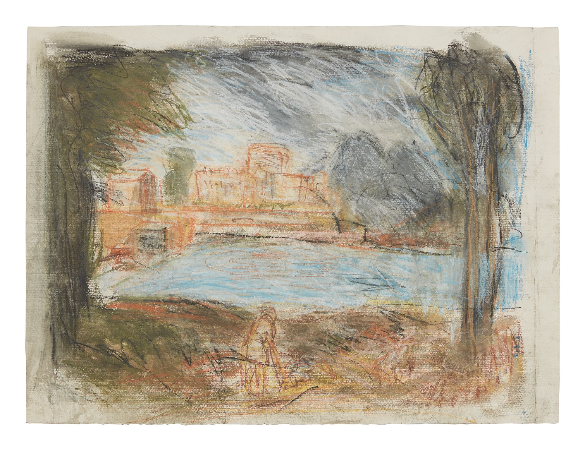 LEON KOSSOFF | LANDSCAPE WITH CALM NO. 2 | Contemporary Art Online ...