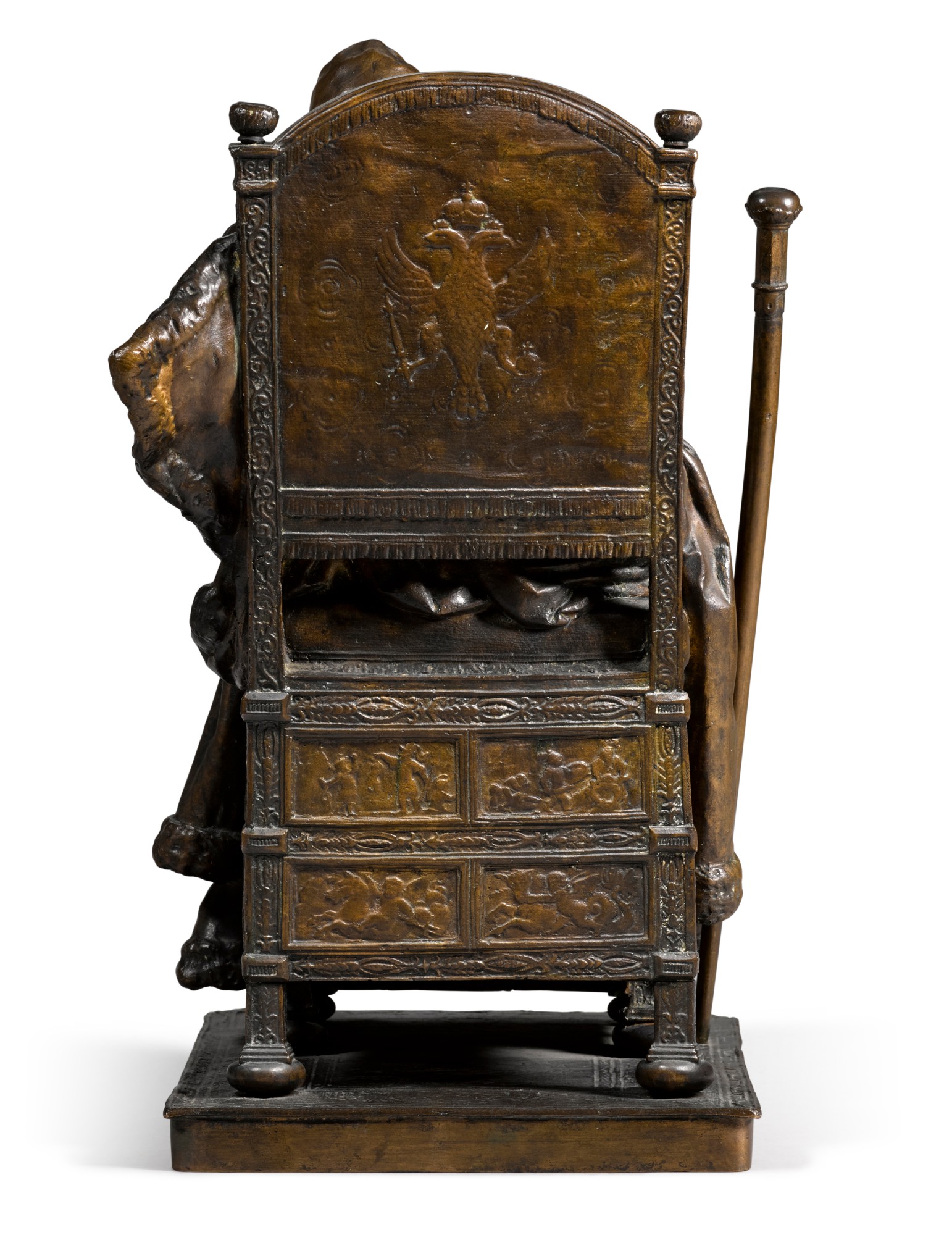 Ivan the Terrible: a bronze figure, after the model by Mark Antokolsky ...