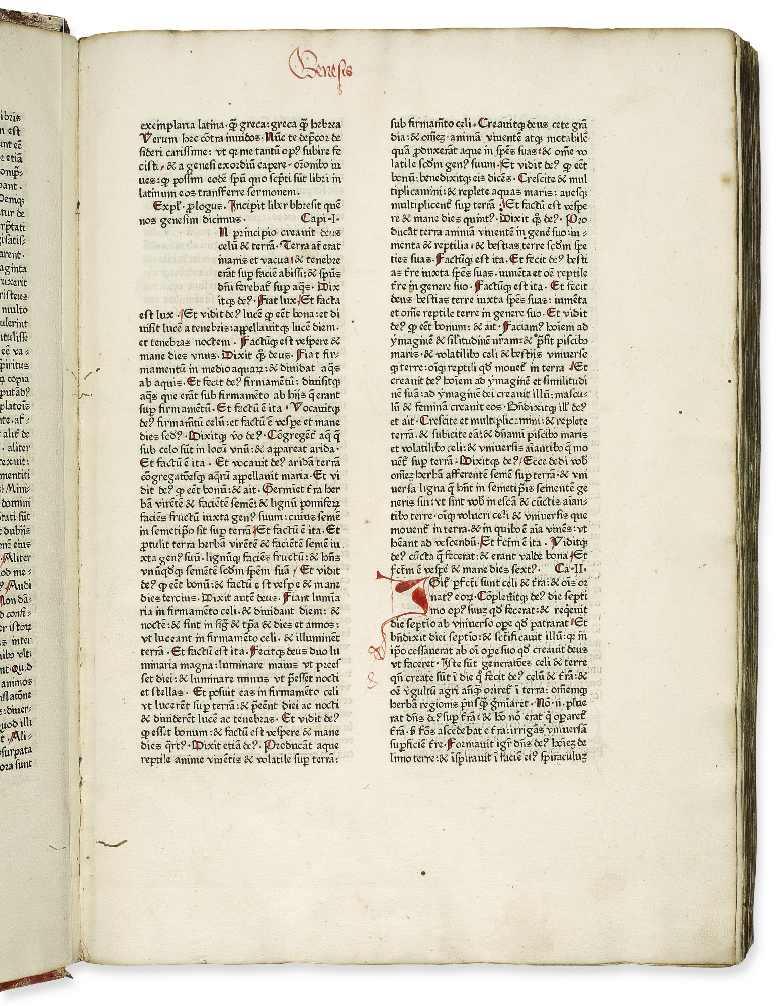 BIBLE IN LATIN | Bible, Latin. Nuremberg: Anton Koberger, 16 November ...