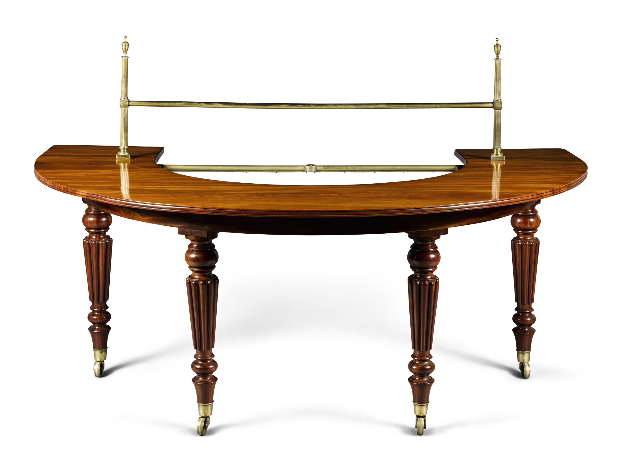 A REGENCY MAHOGANY 'HUNT' TABLE, FIRST QUARTER 19TH CENTURY, IN THE ...