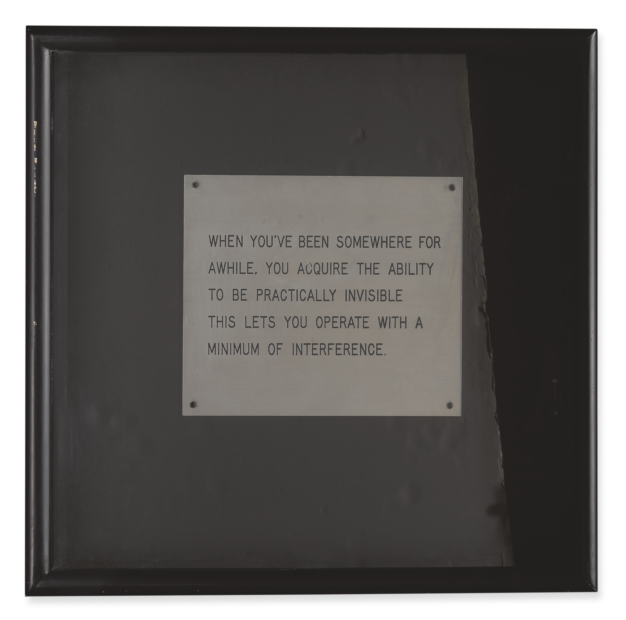 JENNY HOLZER | UNTITLED (THE LIVING SERIES) | Contemporary Art Online ...