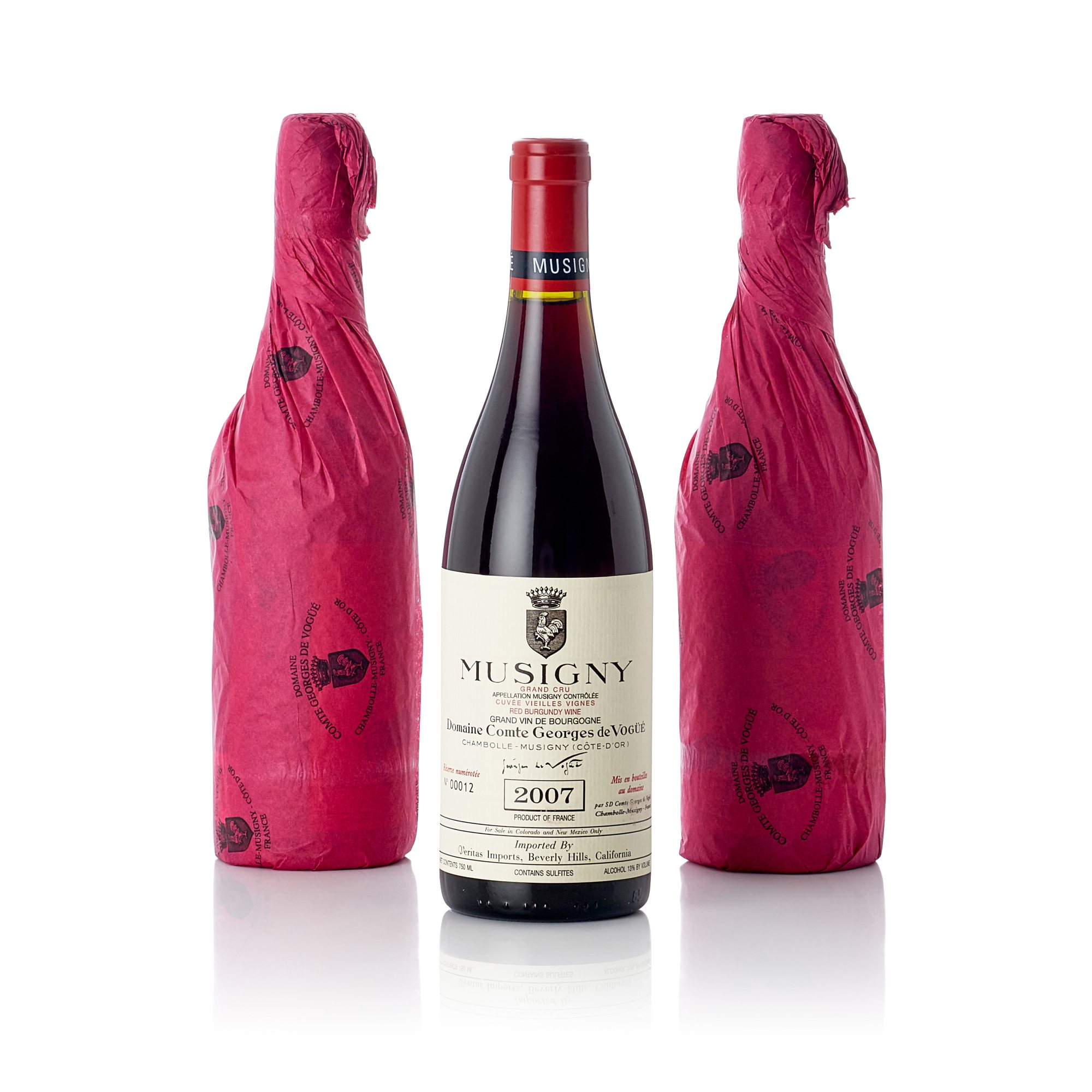 Musigny, Cuvée Vieilles Vignes 2007 Comte Georges de Vogüé (6 BT ...