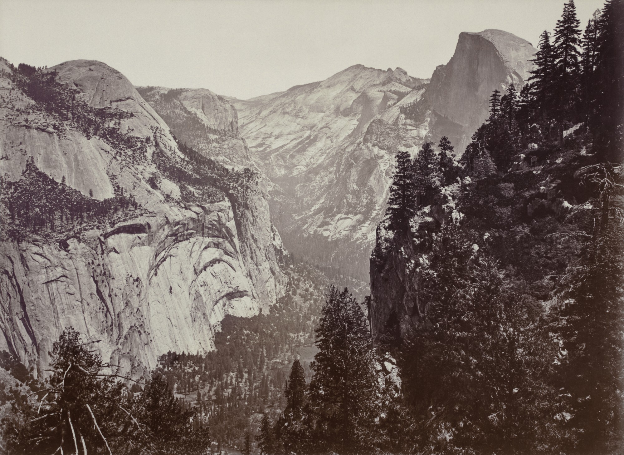 The Domes from Union Point, Yosemite | Classic Photographs | 2021 ...