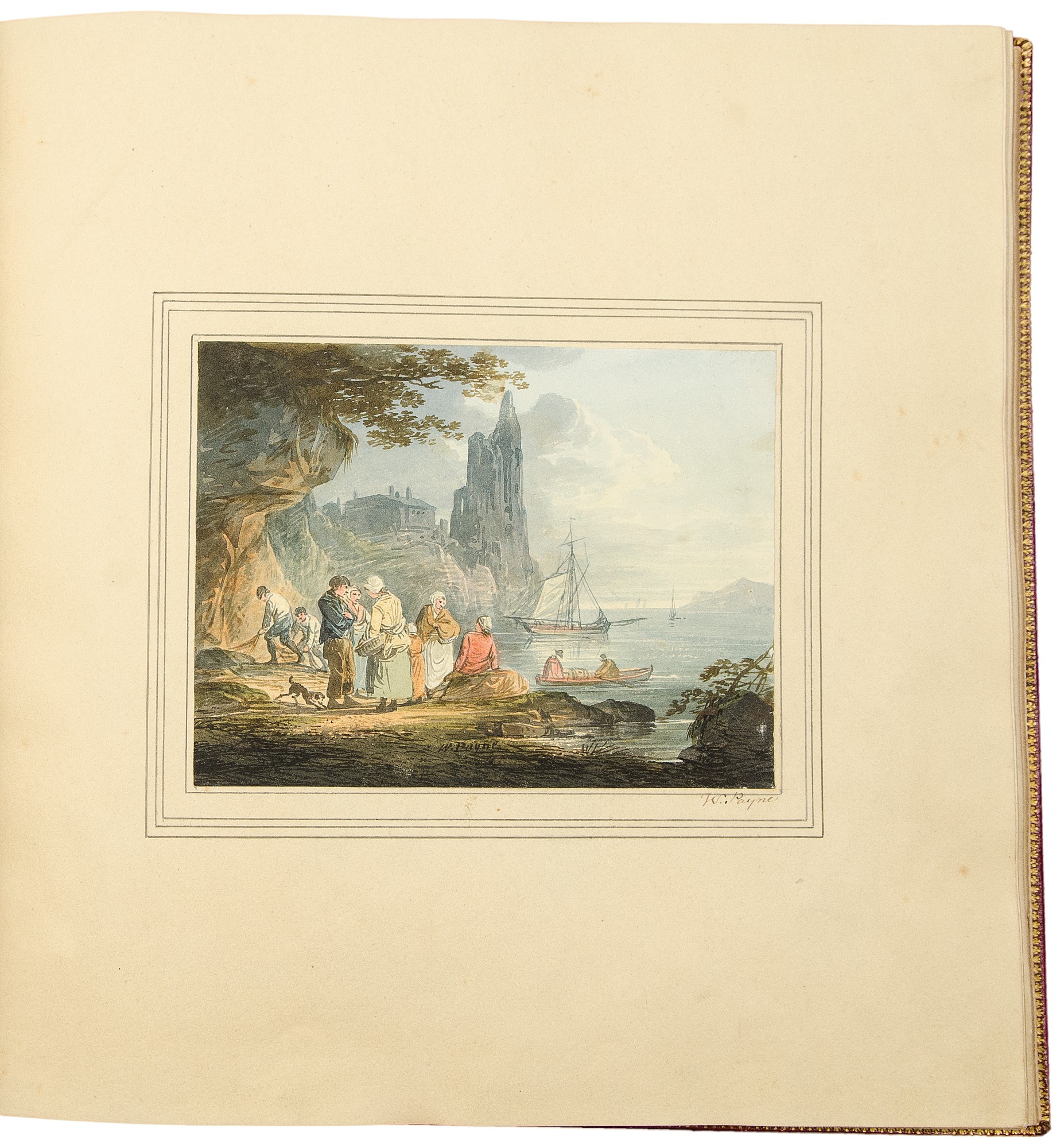 [Album Amicorum]. A collection of original drawings and watercolors ...