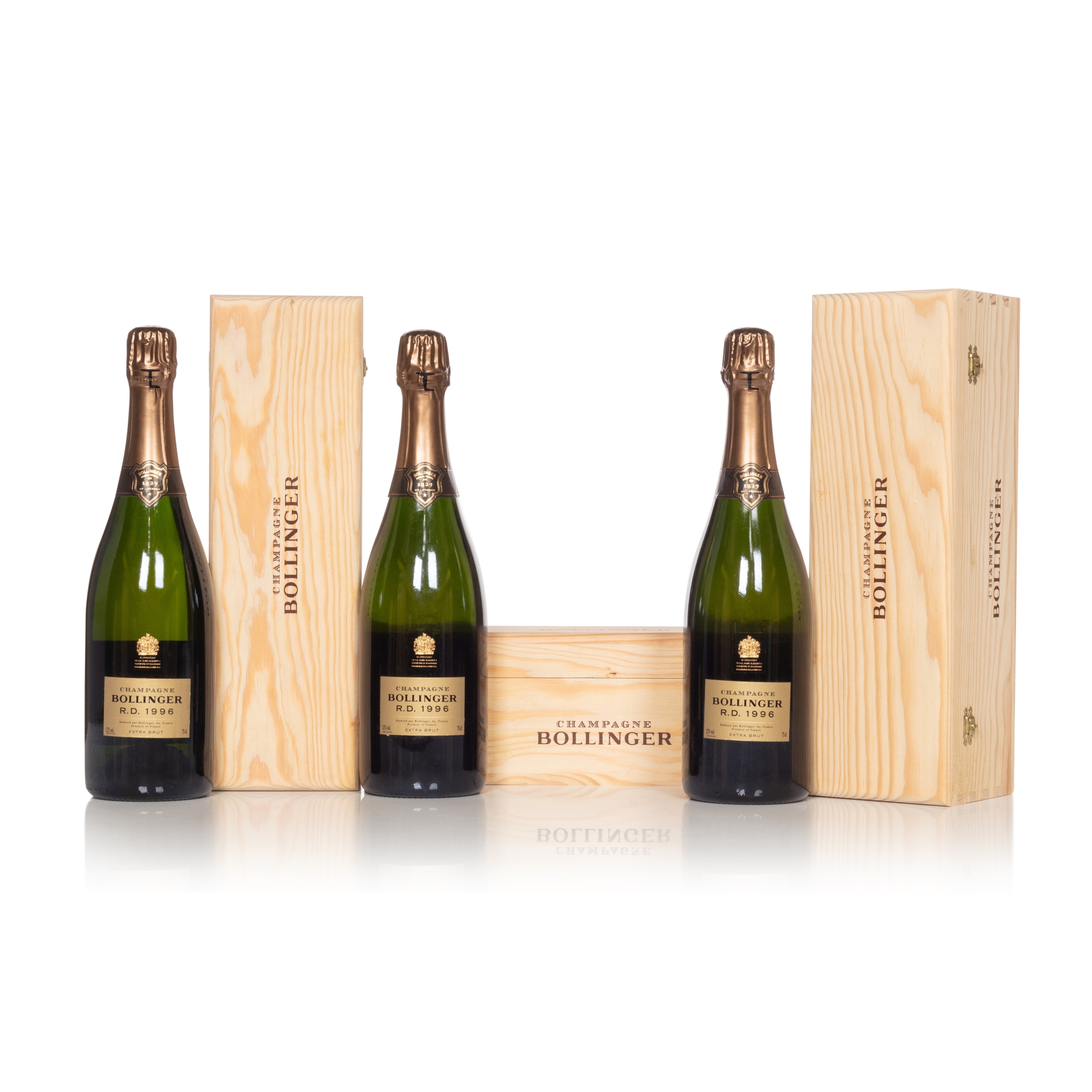 Bollinger RD, Extra brut 1996 (3 BT) | The Provenance Collection | A ...