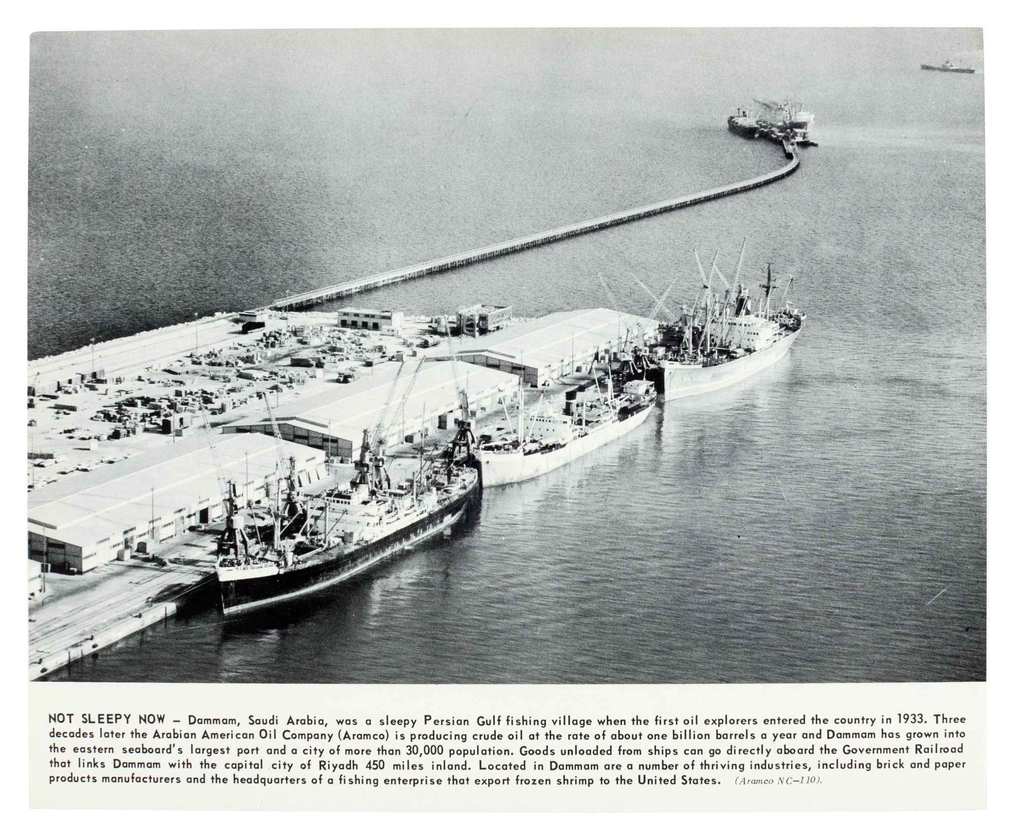 Aramco | 24 publicity photographs plus Annual Report in English and ...