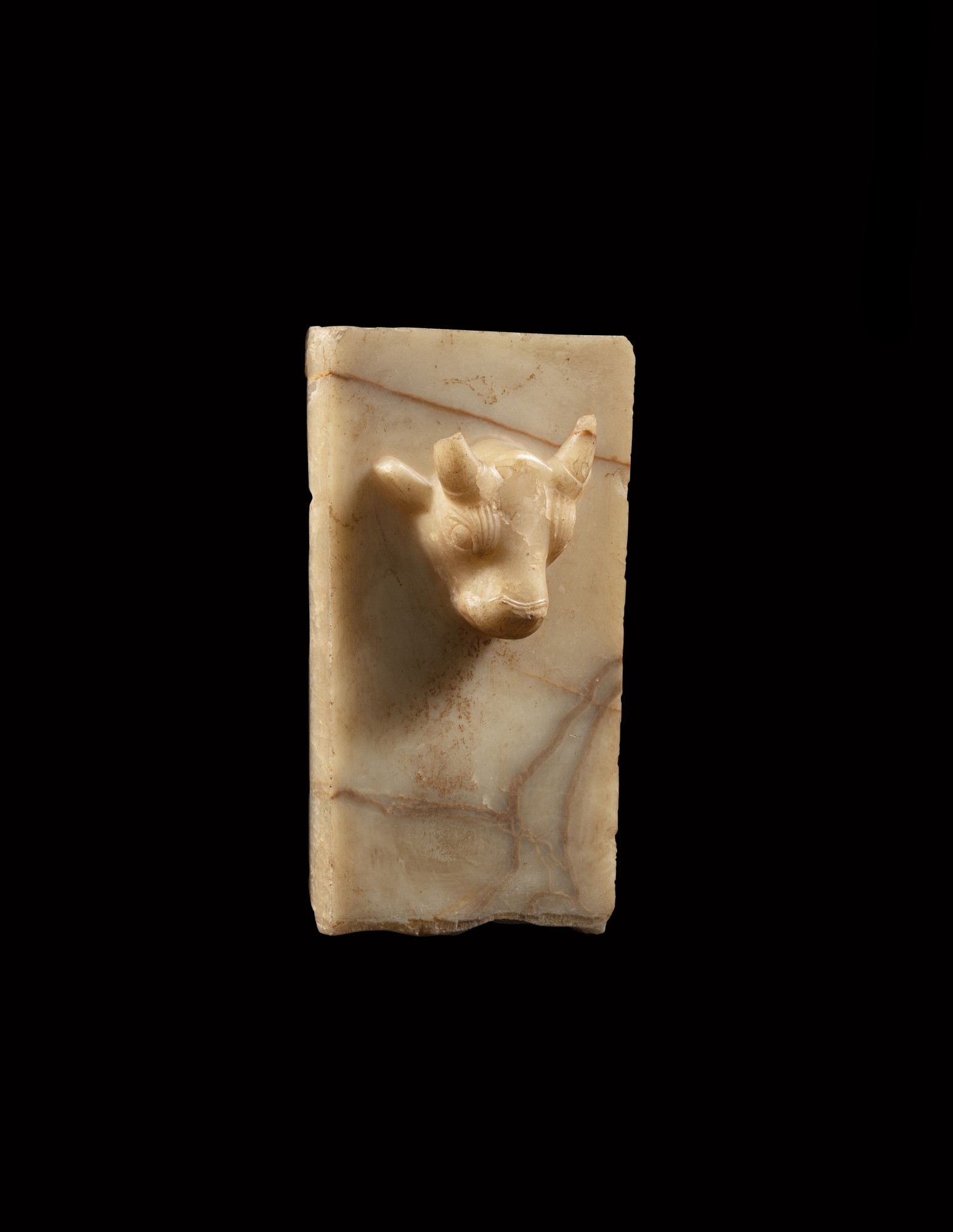 A South Arabian Alabaster Bull Stele, Qataban, 3rd Century B.C./1st ...