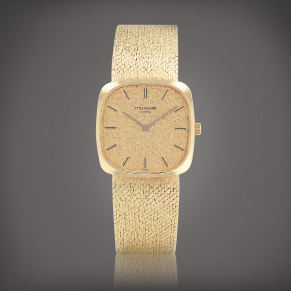 Reference 3566/1 Montre bracelet en or jaune | Yellow gold bracelet ...