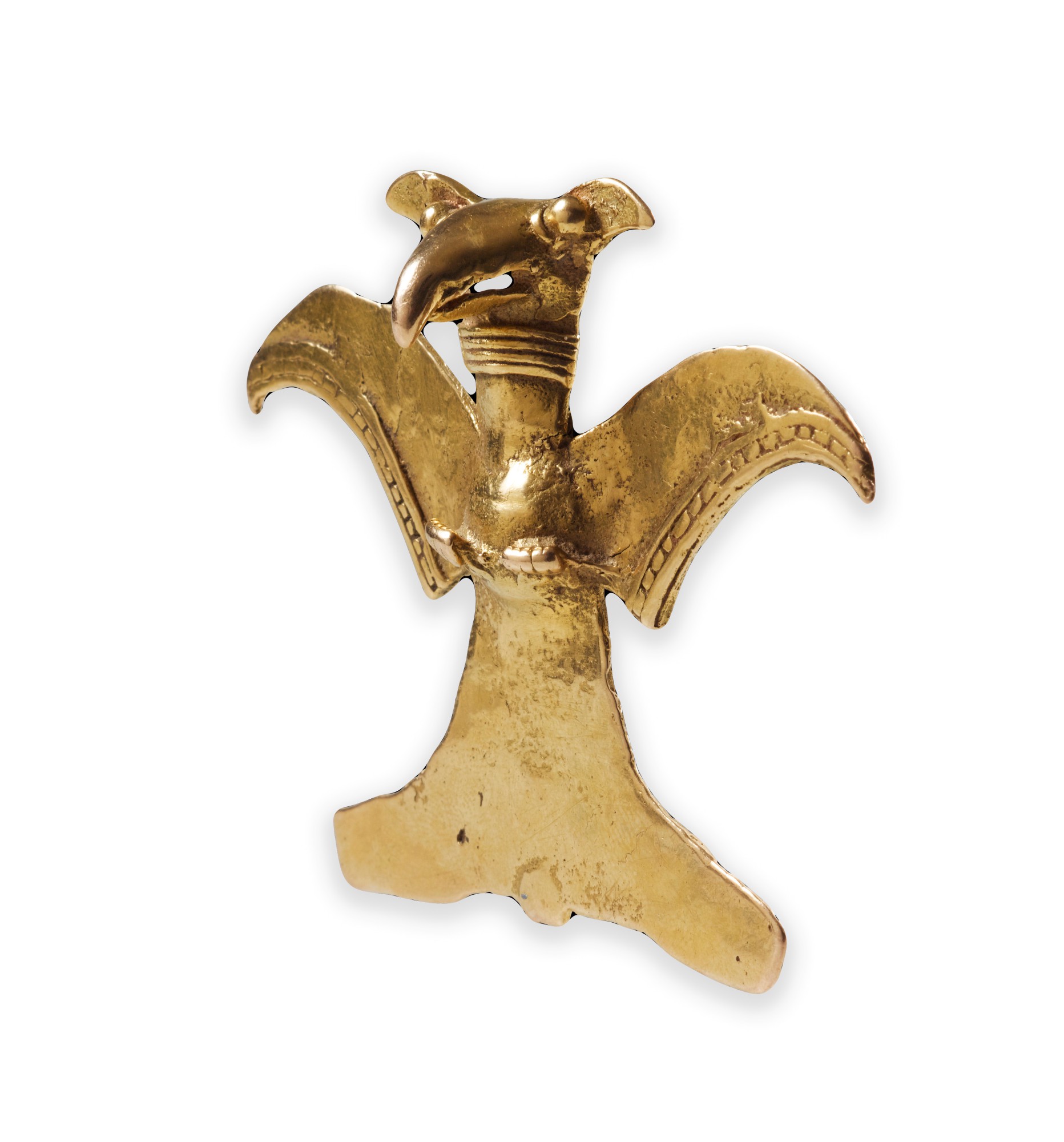 Pendentif en or, Diquís, Costa Rica, 800-1500 AP. J.-C. | Gold Diquís ...