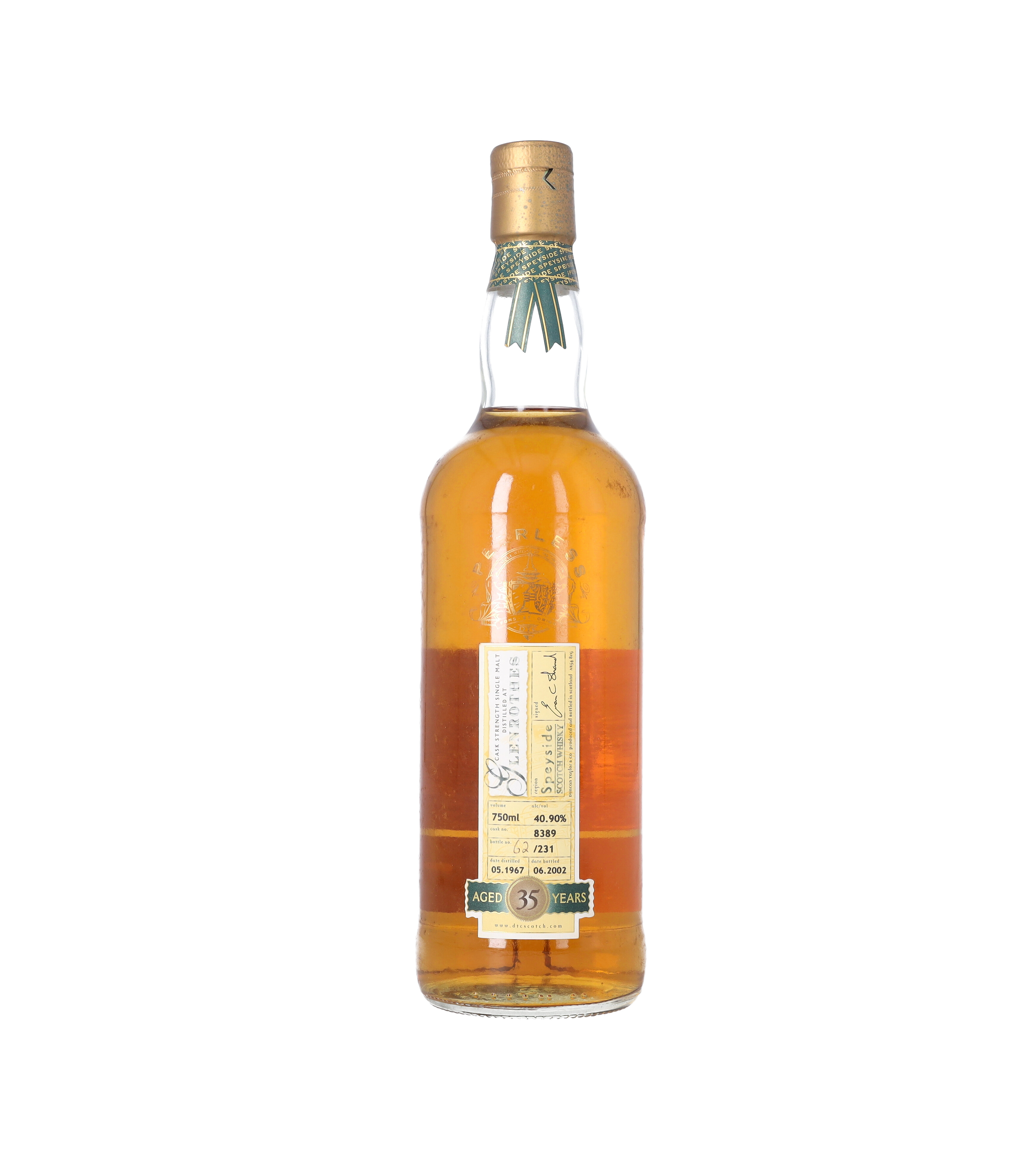 Glenrothes Duncan Taylor Peerless 35 Year Old 40.9 abv 1967 (1 BT75 ...