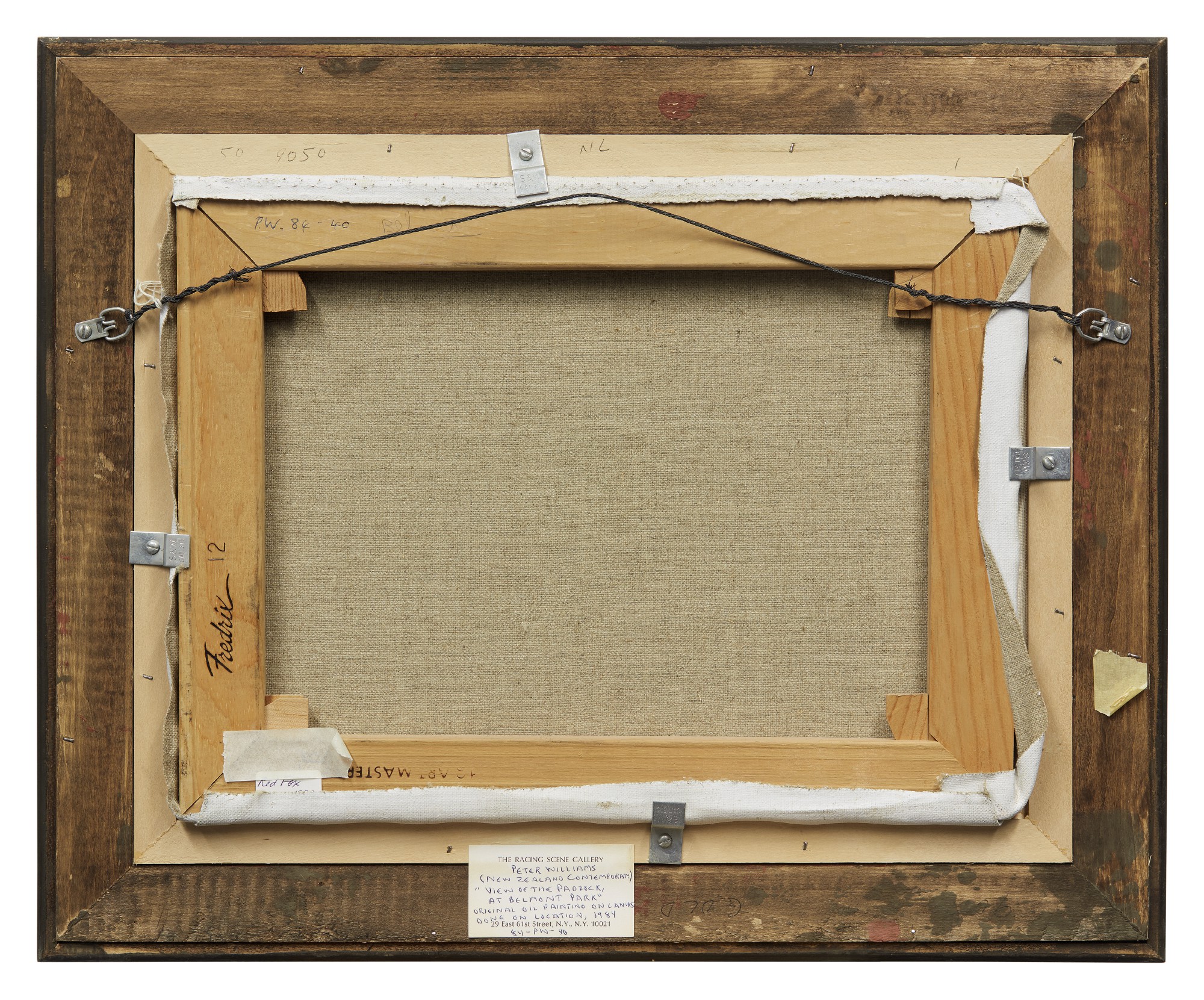 PETER WILLIAMS | VIEW OF THE PADDOCK, AT BELMONT PARK | The Collection ...