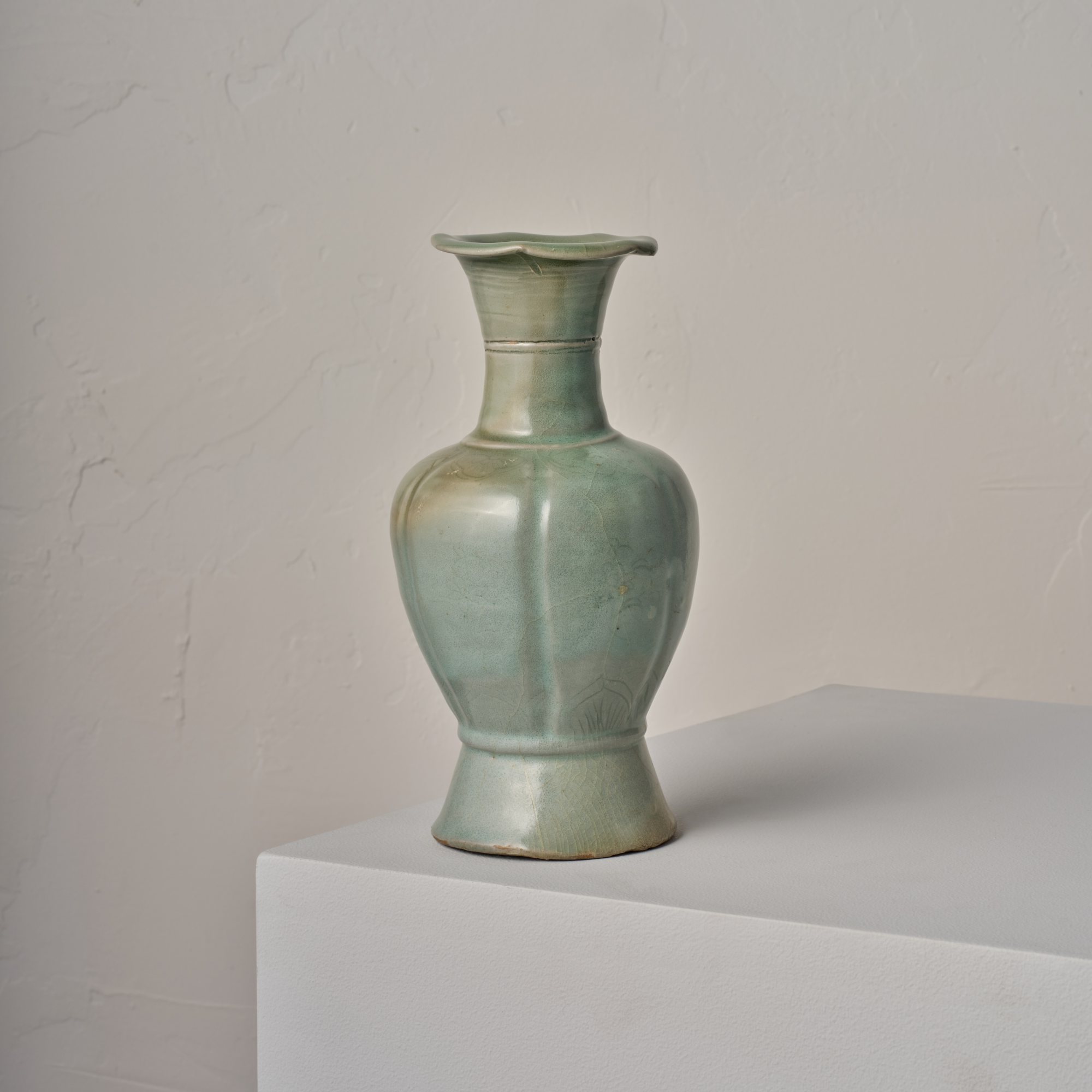 A celadon-glazed floriform lobed vase, Goryeo dynasty, 13th / 14th century | SUBLIME BEAUTY ...