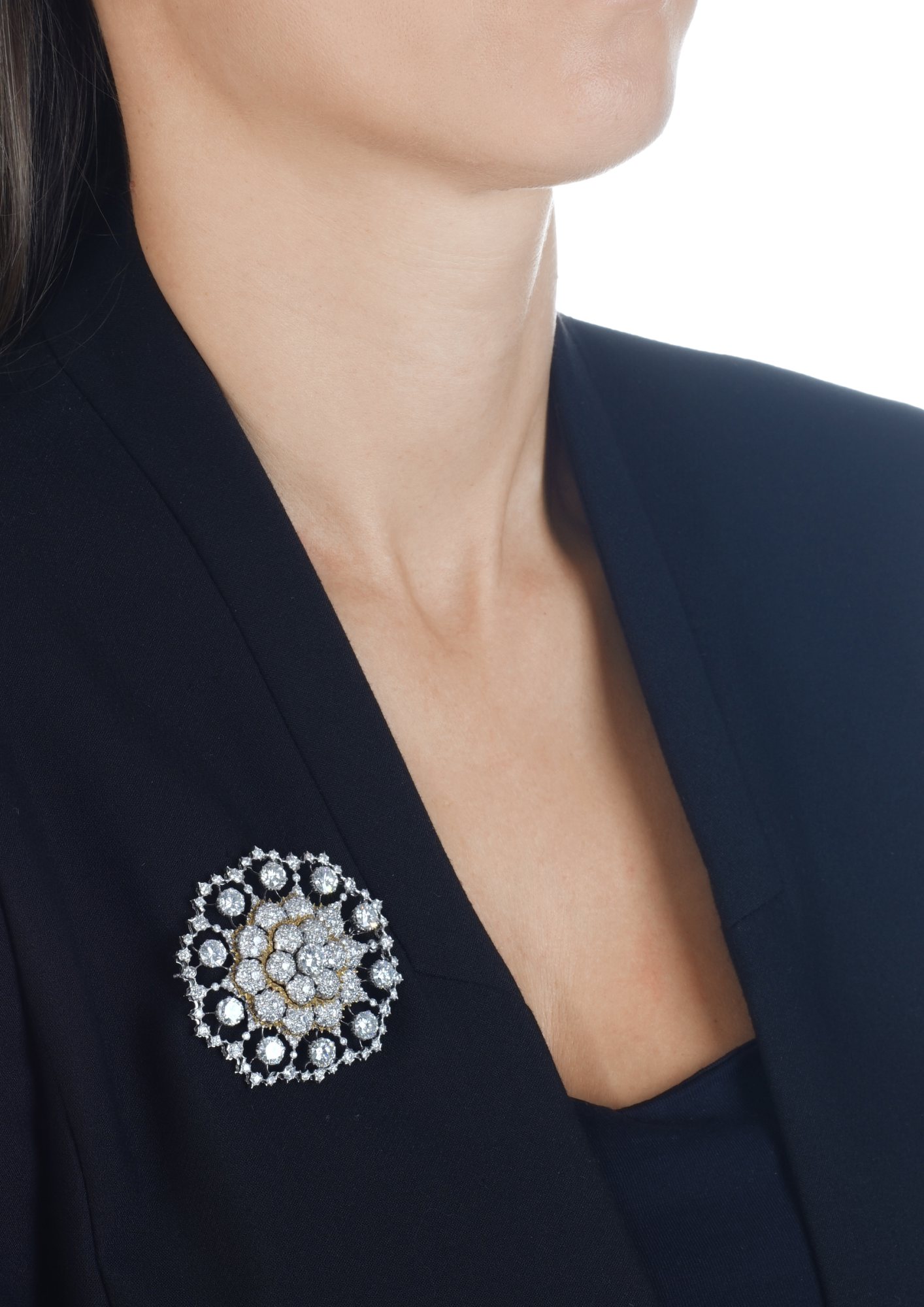 Diamond pendent necklace/brooch | Important Jewels | 2022 | Sotheby's