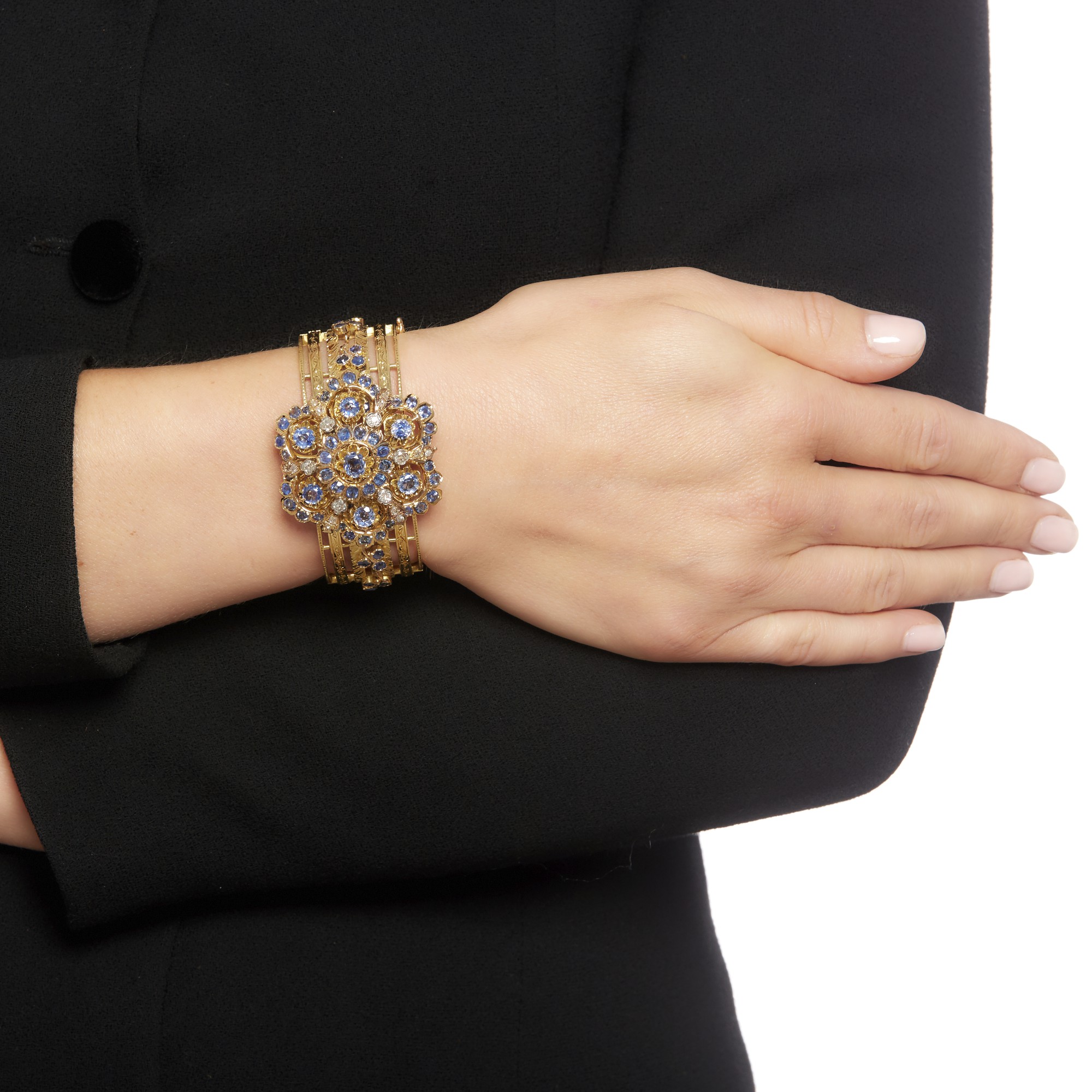 Sapphire and diamond bangle | Fine Jewels | 2021 | Sotheby's