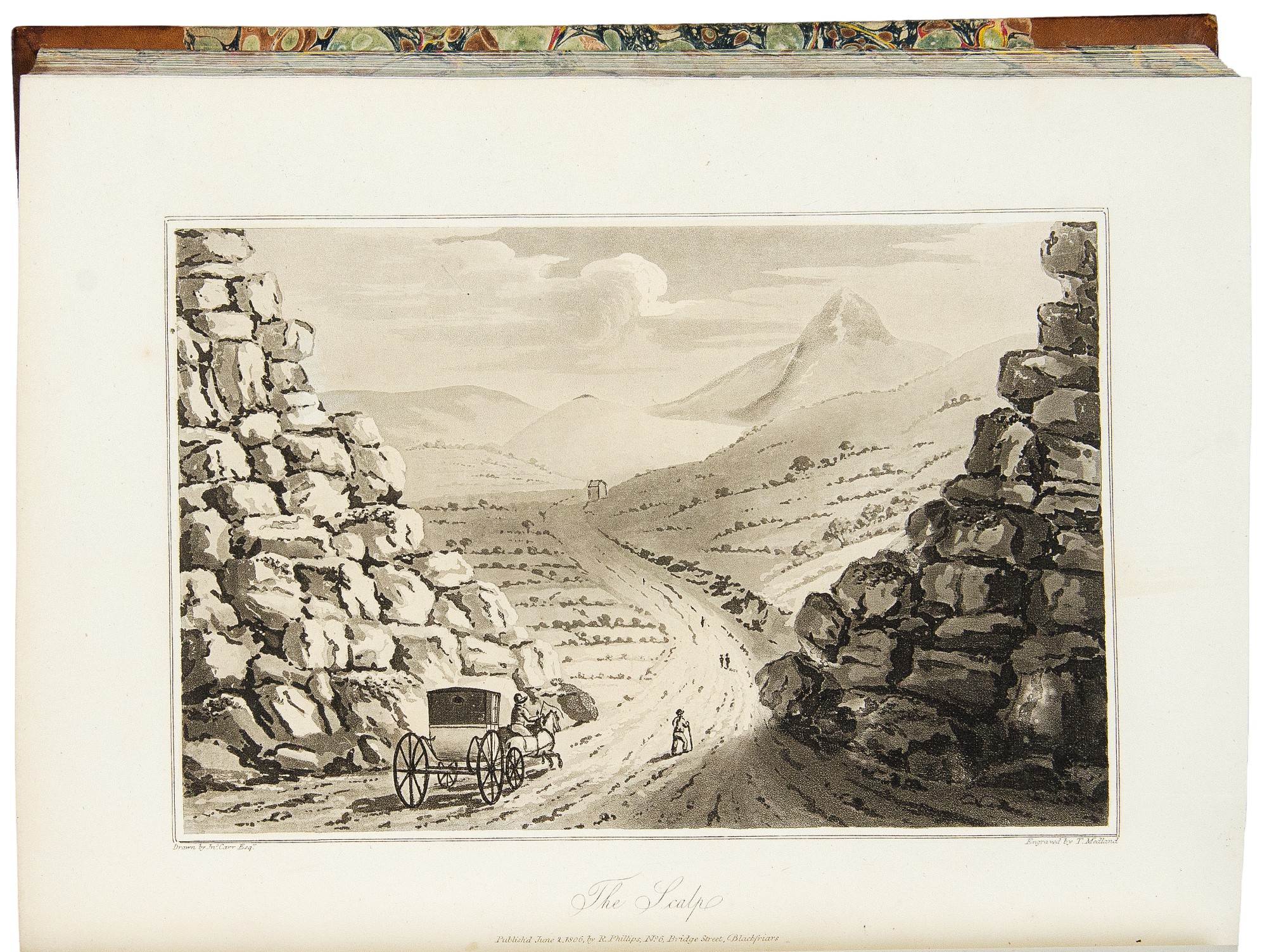 Carr, John | A popular 19th century work on Ireland, illustrated with ...