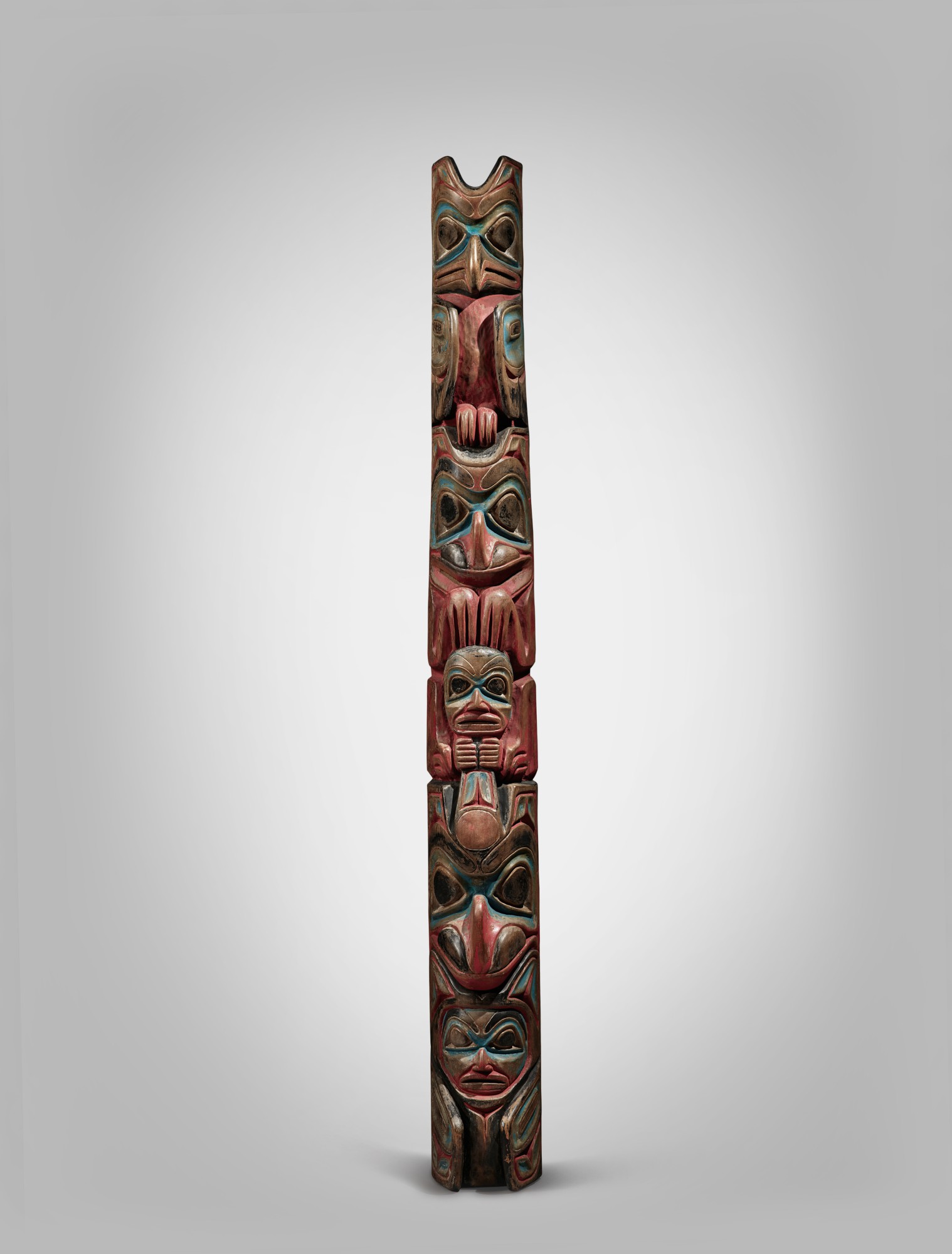 Haida Model Totem Pole | Sculpture from the Collection of Martin and ...