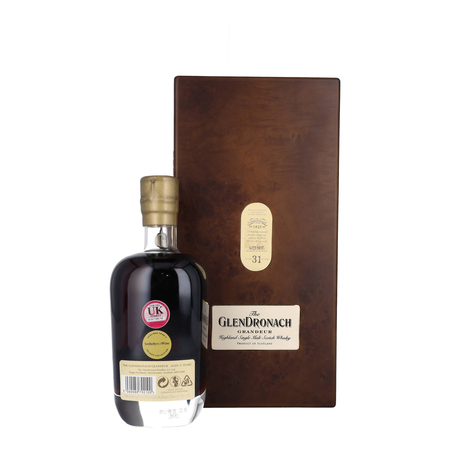 The Glendronach Grandeur Batch No.2 31 Year Old 45.8 abv NV (1 BT70 ...
