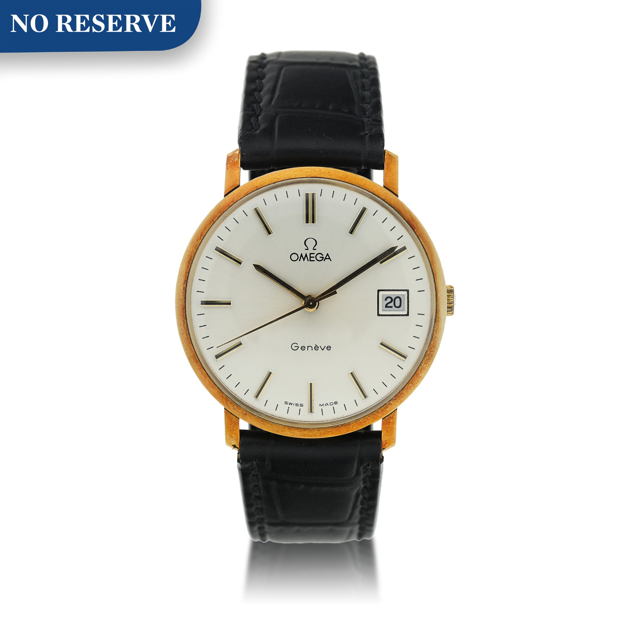Reference 1329051 A yellow gold wristwatch with date, Circa 1974 | Fine ...