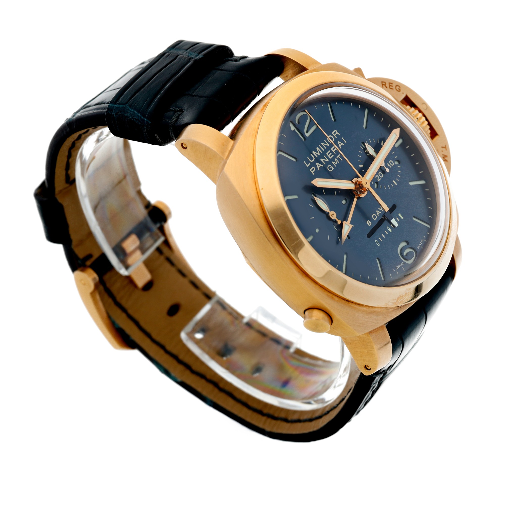 Reference PAM00277 Luminor 1950 8 Days Chrono Monopulsante GMT A ...