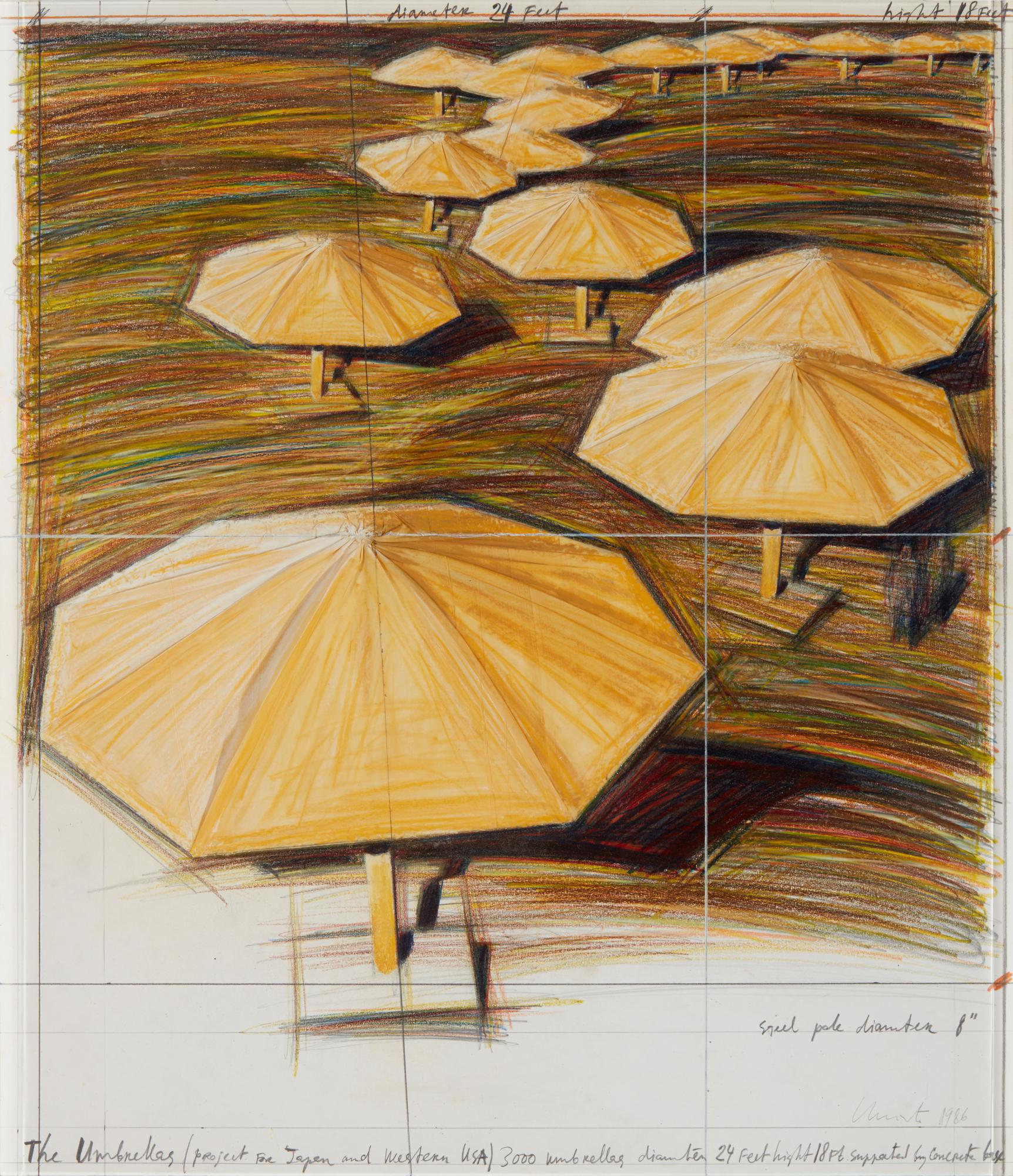 The Umbrellas (Project for Japan and Western USA) | Contemporary ...