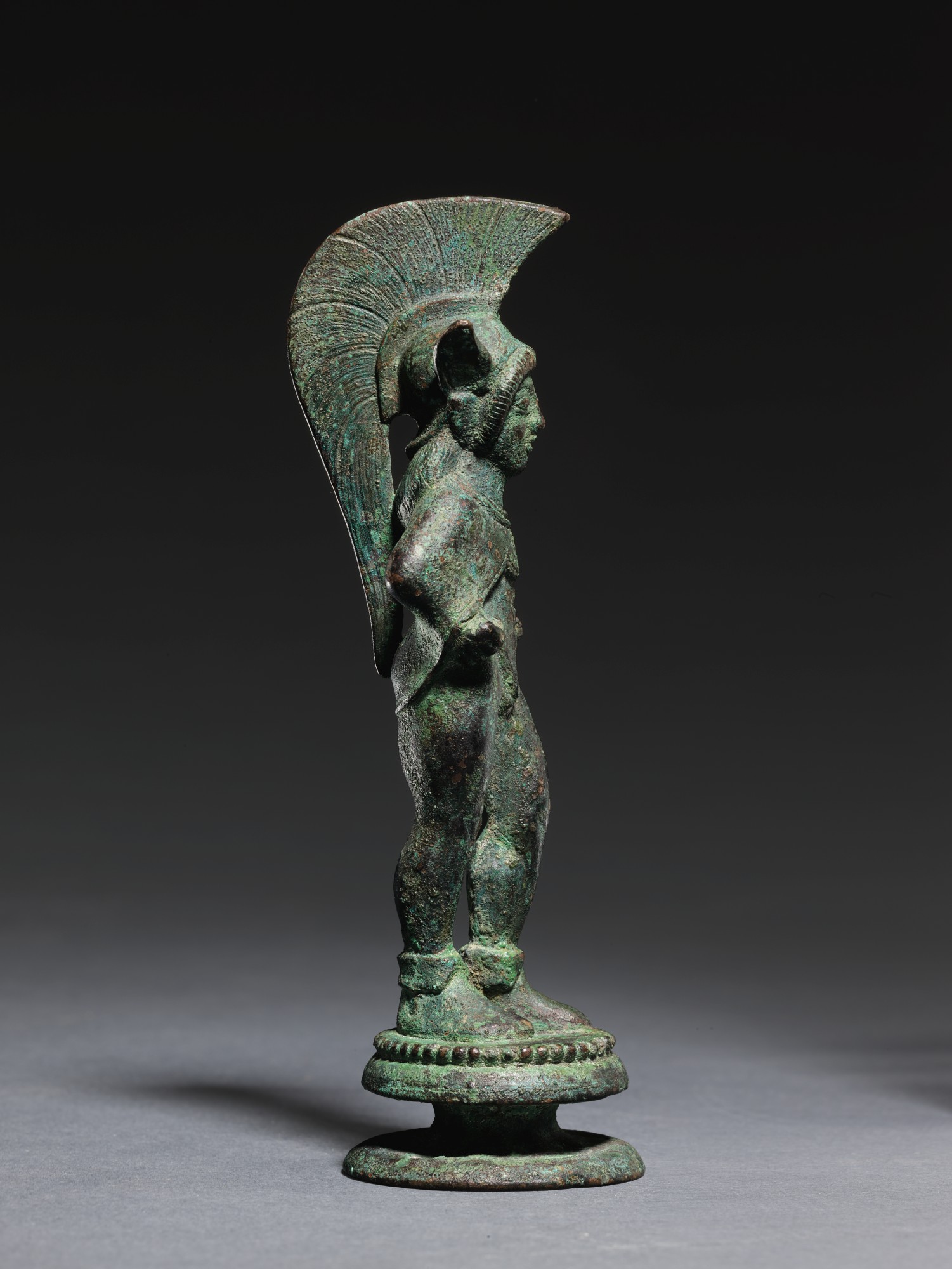 AN ETRUSCAN BRONZE FIGURE OF A WARRIOR, CIRCA 500-475 B.C. | Ancient ...