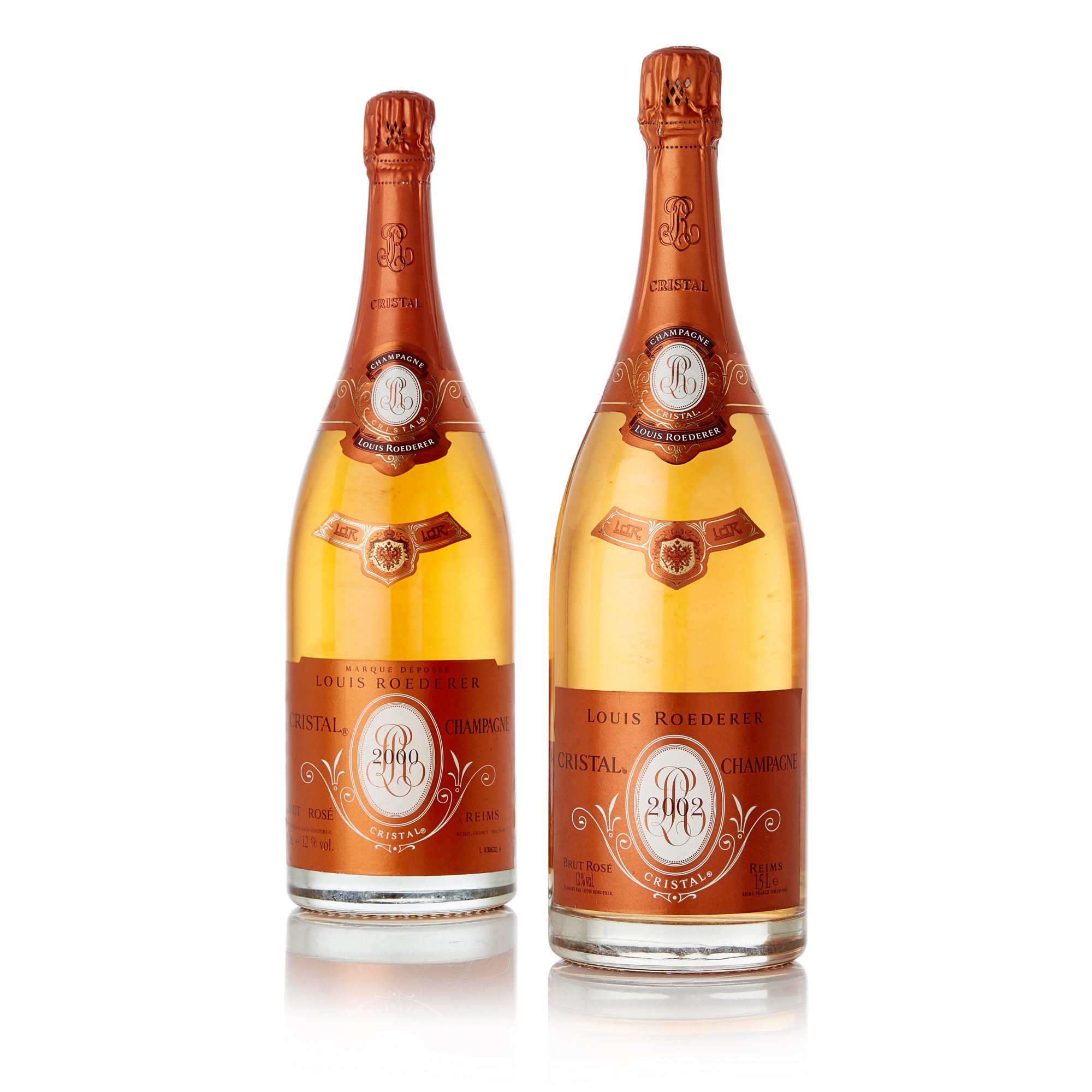Louis Roederer, Cristal Brut Rosé 2000 (2 MAG) | Large Format ...