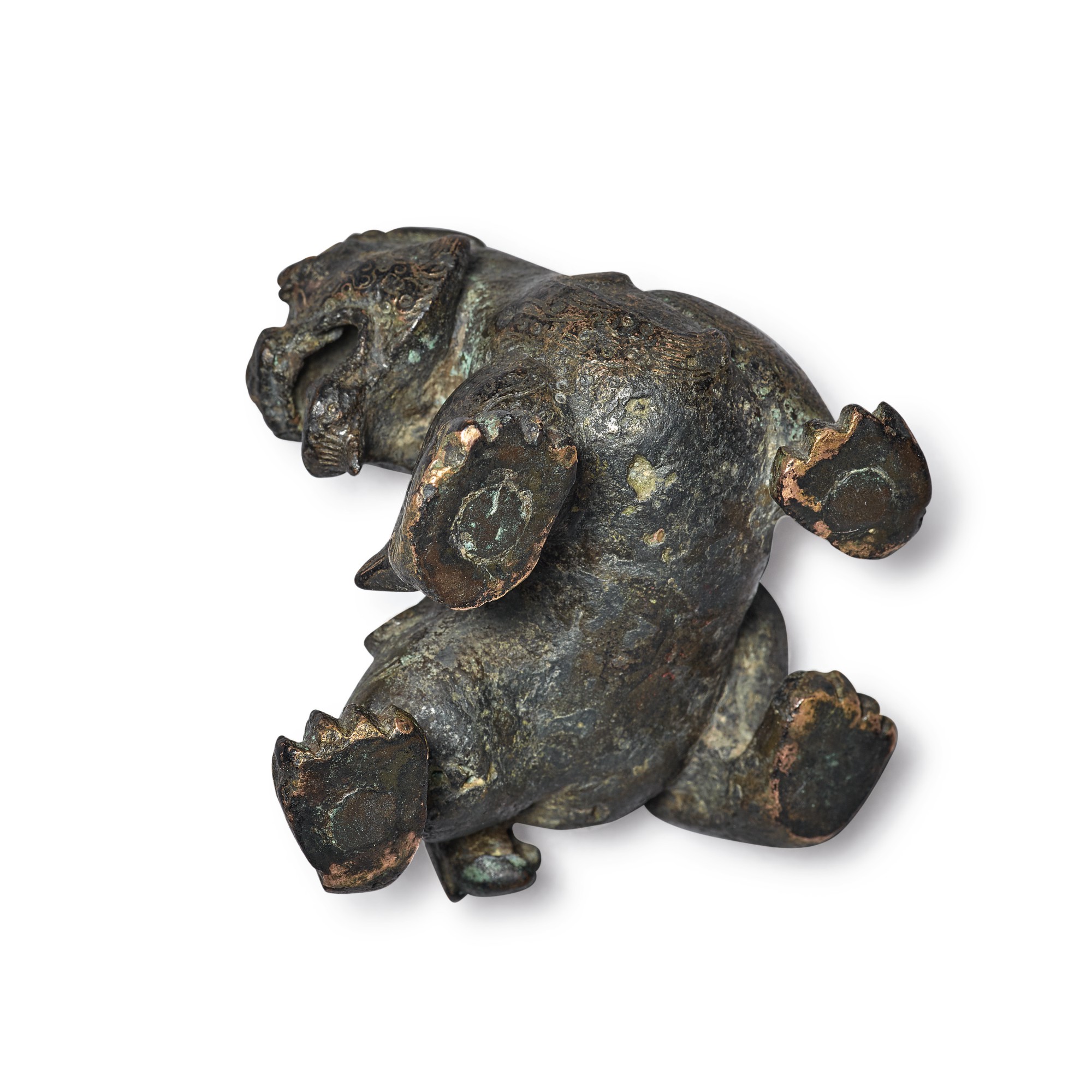 A gilt-bronze 'mythical beast' weight, Han - Six dynasties | 漢至六朝 ...