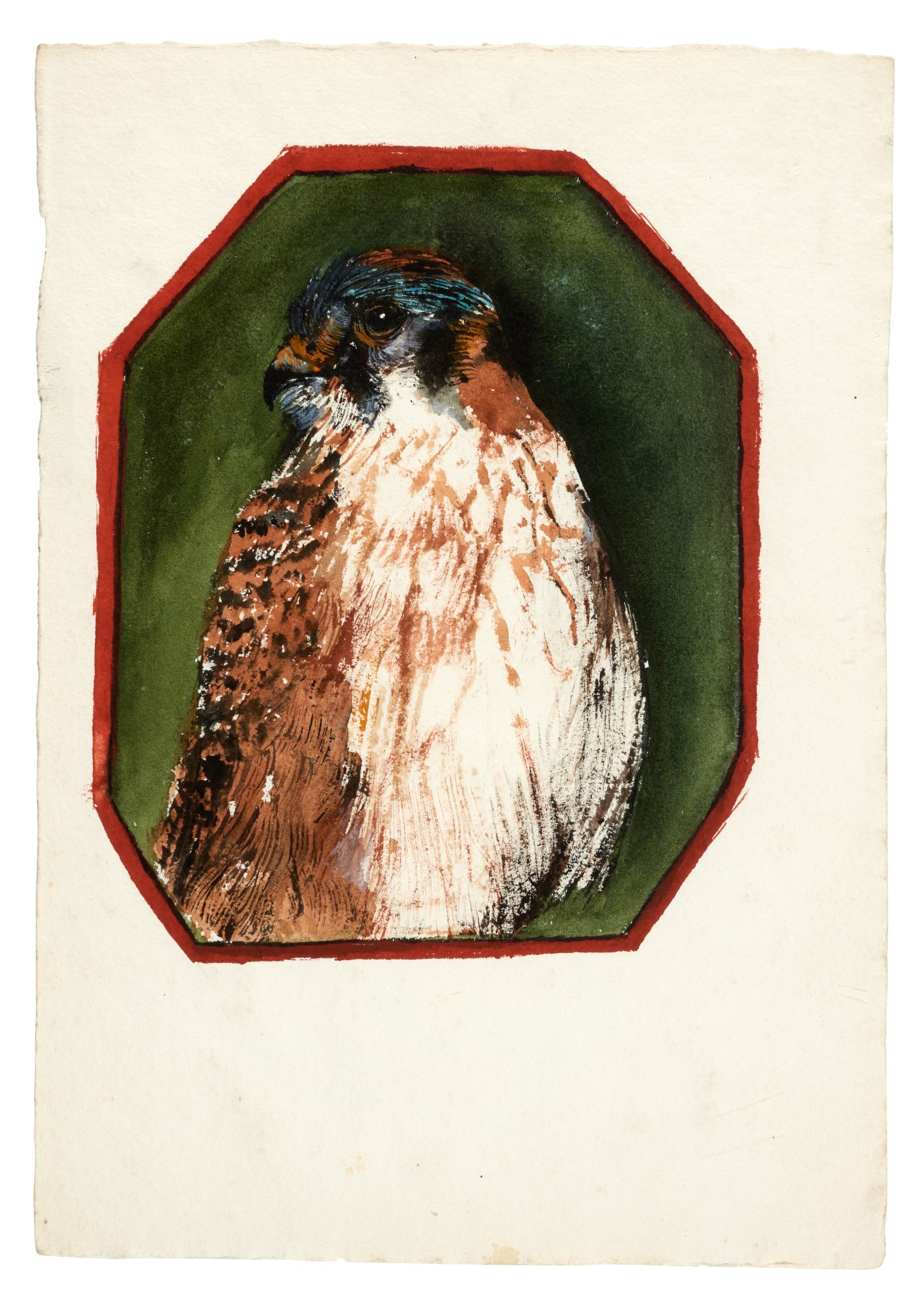 Leonard Baskin | Six watercolours, 1983-1984, formerly owned by the ...