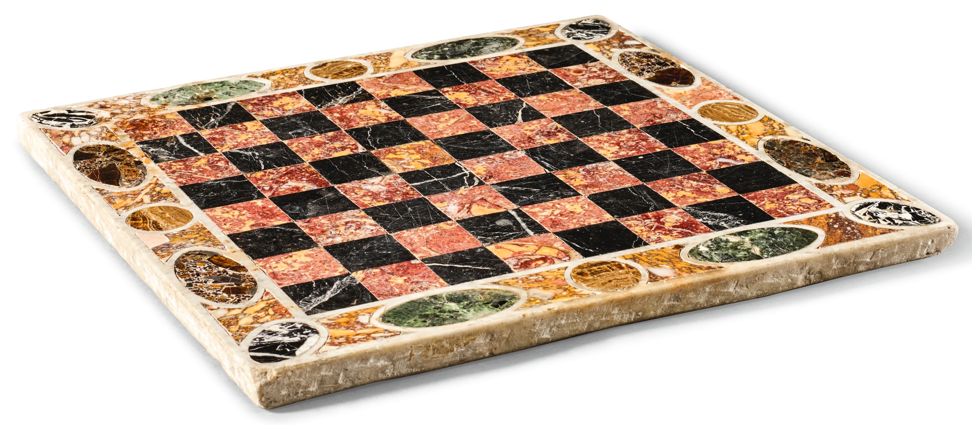 AN ITALIAN PIETRE DURE CHESS BOARD, ROME EARLY 17TH CENTURY | STONE ...