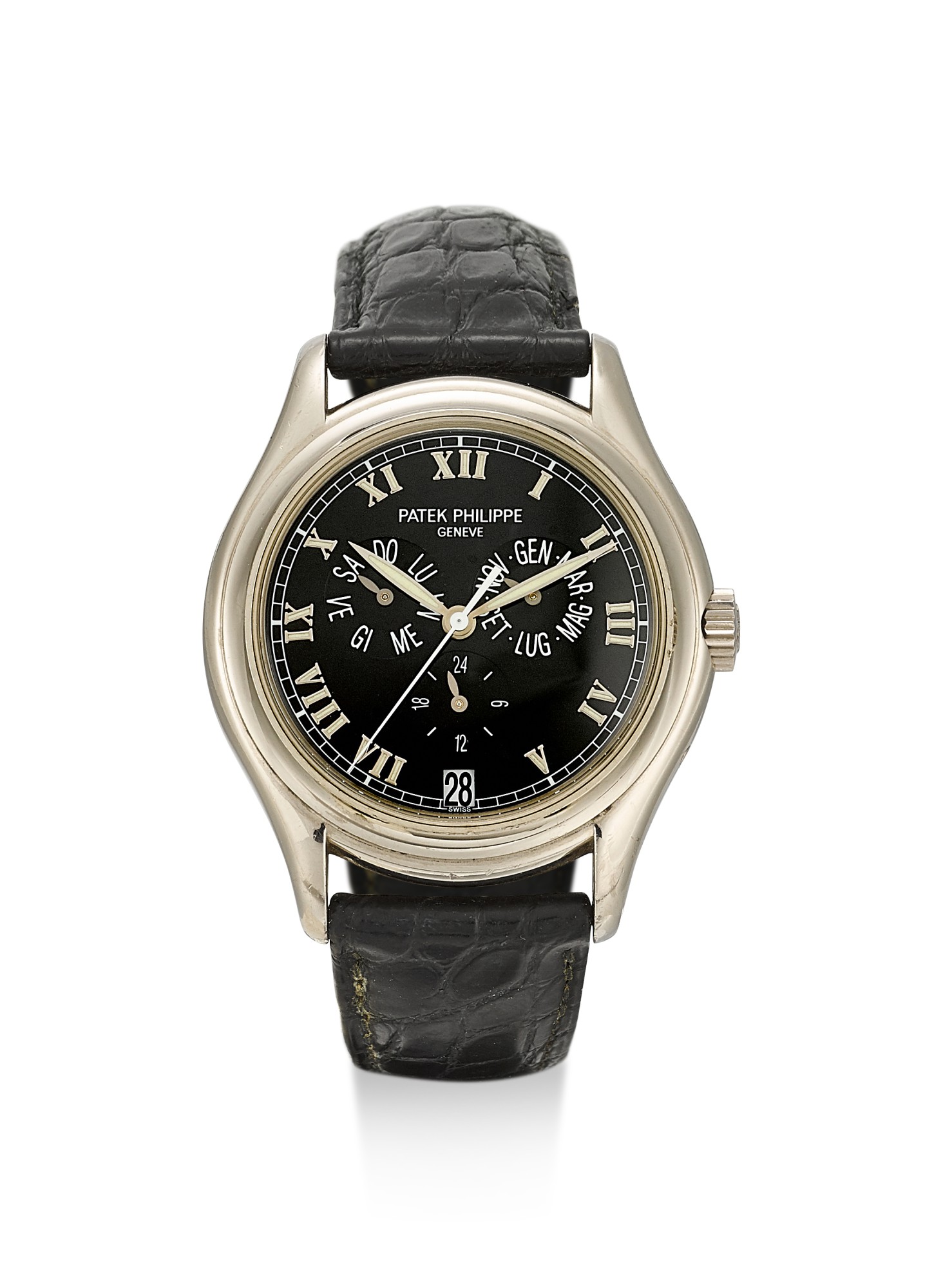 PATEK PHILIPPE | REFERENCE 5035, A WHITE GOLD ANNUAL CALENDAR ...