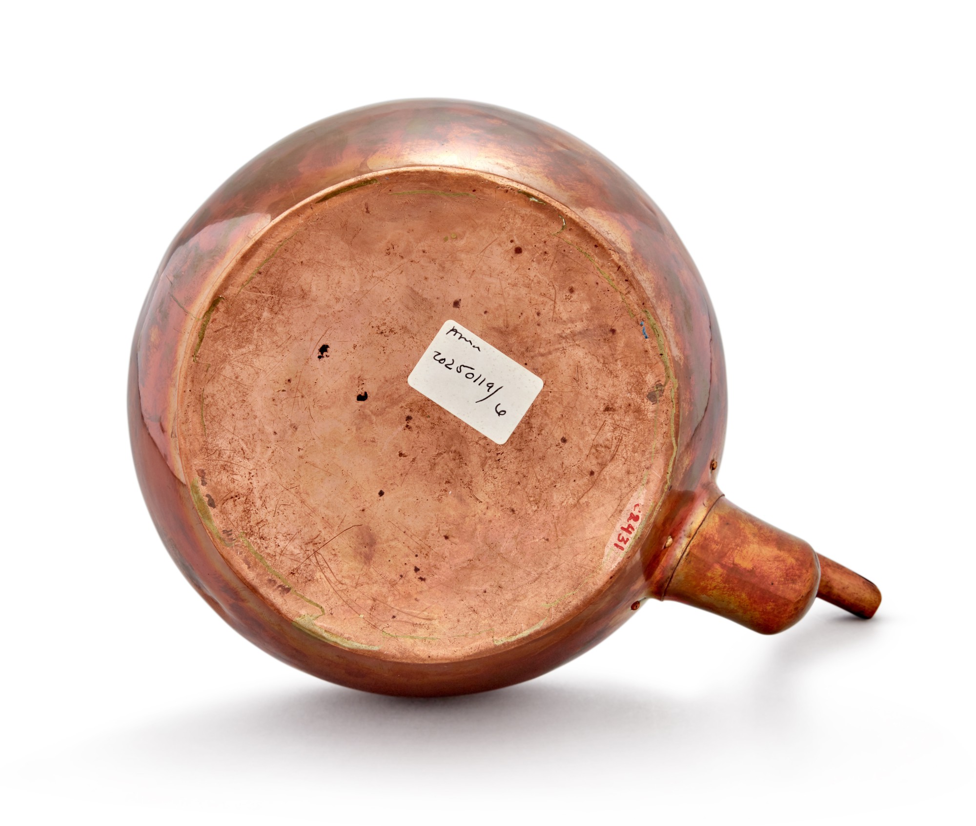 Copper Tea Kettle, William Heiss Sr. (1784-1846), Philadelphia ...