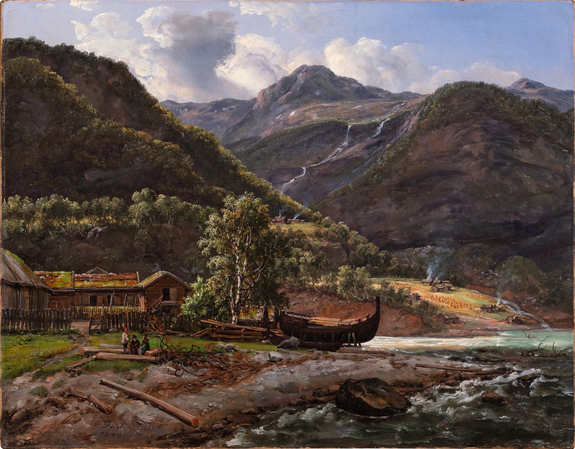 View of Skjolden in Luster, Norway | Vue de Skjolden à Luster en ...