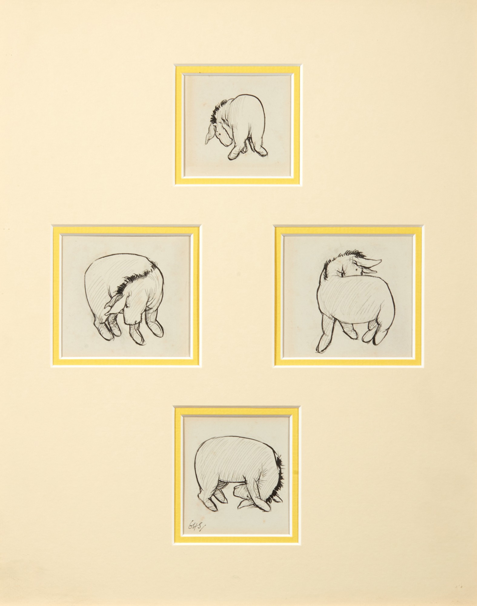 E.H. Shepard | "The Tail is Lost", four original illustrations, [1926 ...