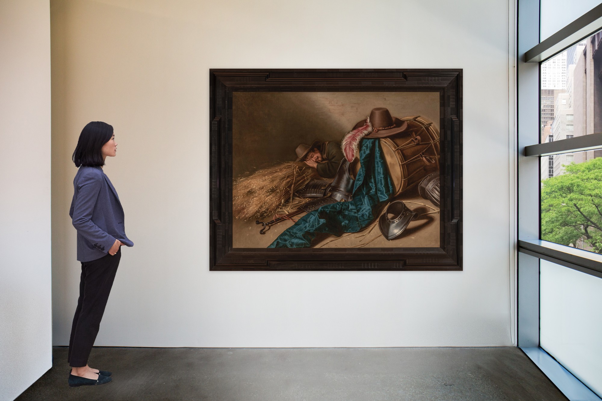DUTCH SCHOOL, 17TH CENTURY | SLEEPING SOLDIER WITH STILL LIFE OF THE ...