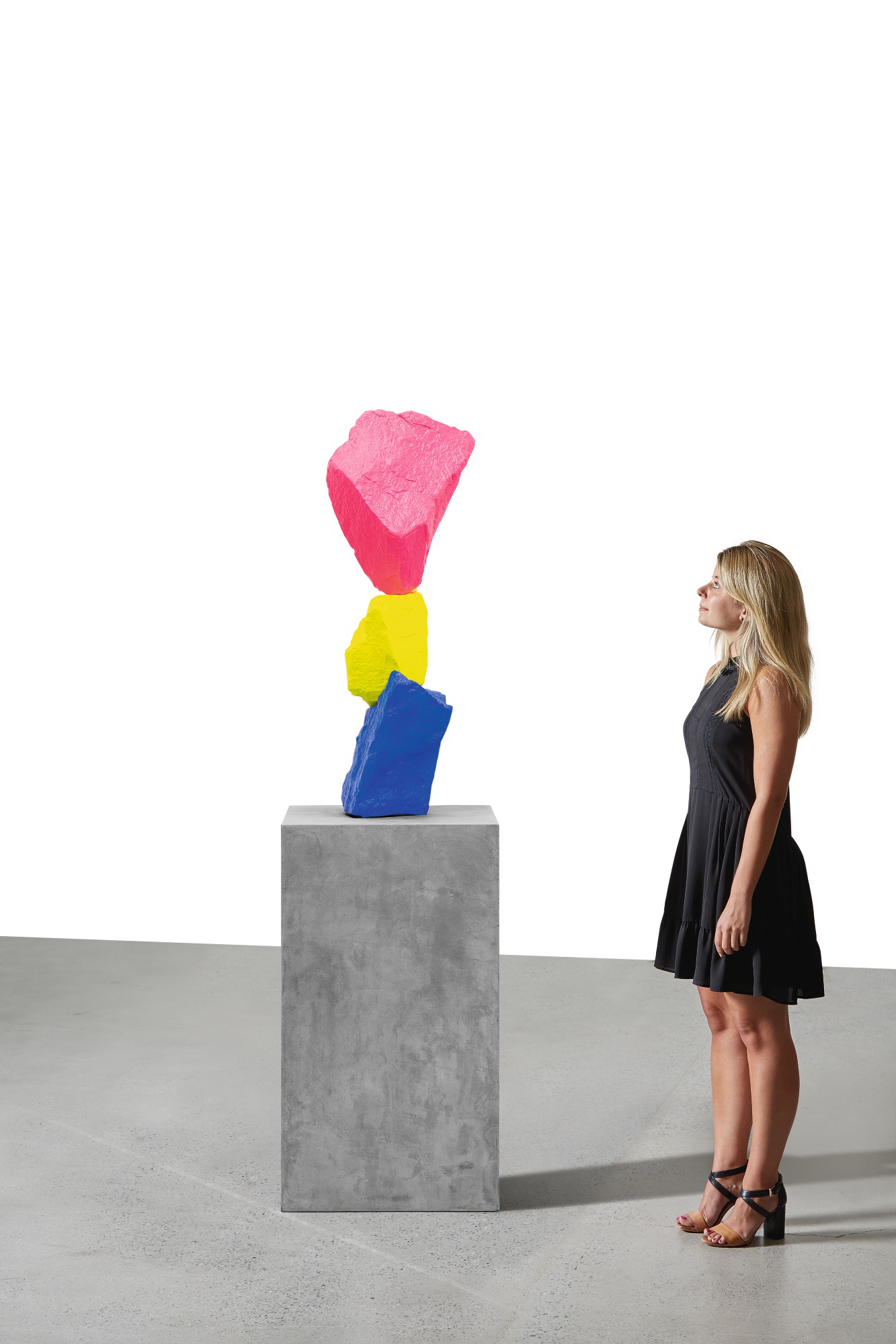 UGO RONDINONE | BLUE YELLOW PINK MOUNTAIN | Contemporary Art Day: An ...