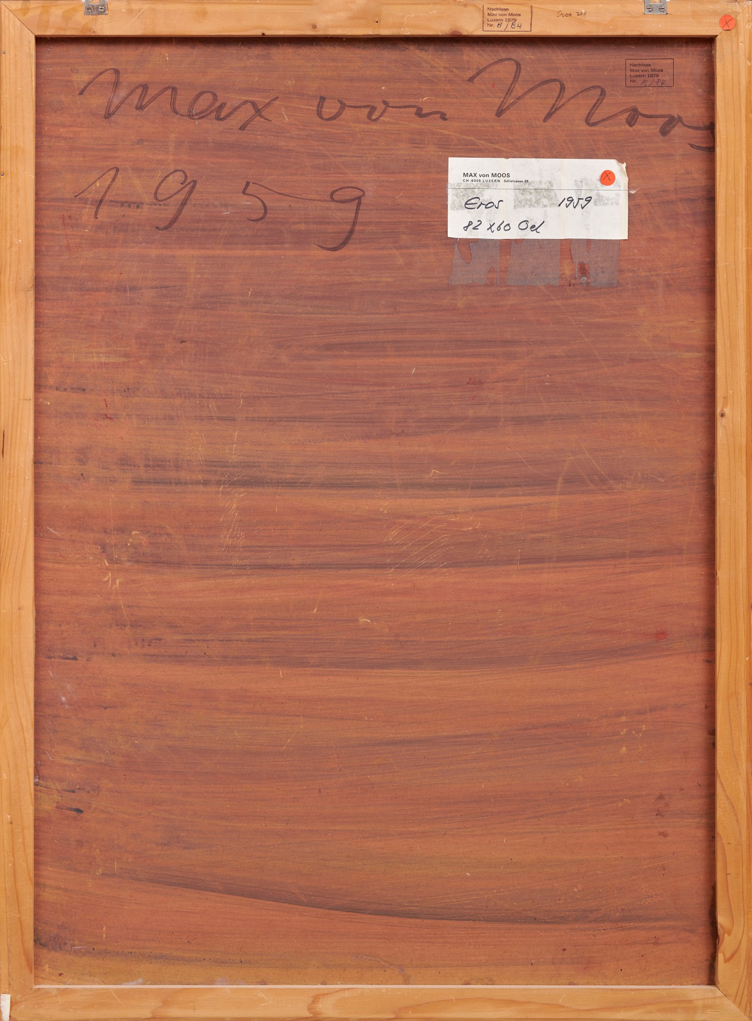 MAX VON MOOS | EROS (B/84) | Swiss Made UNLOCKED | 2020 | Sotheby's