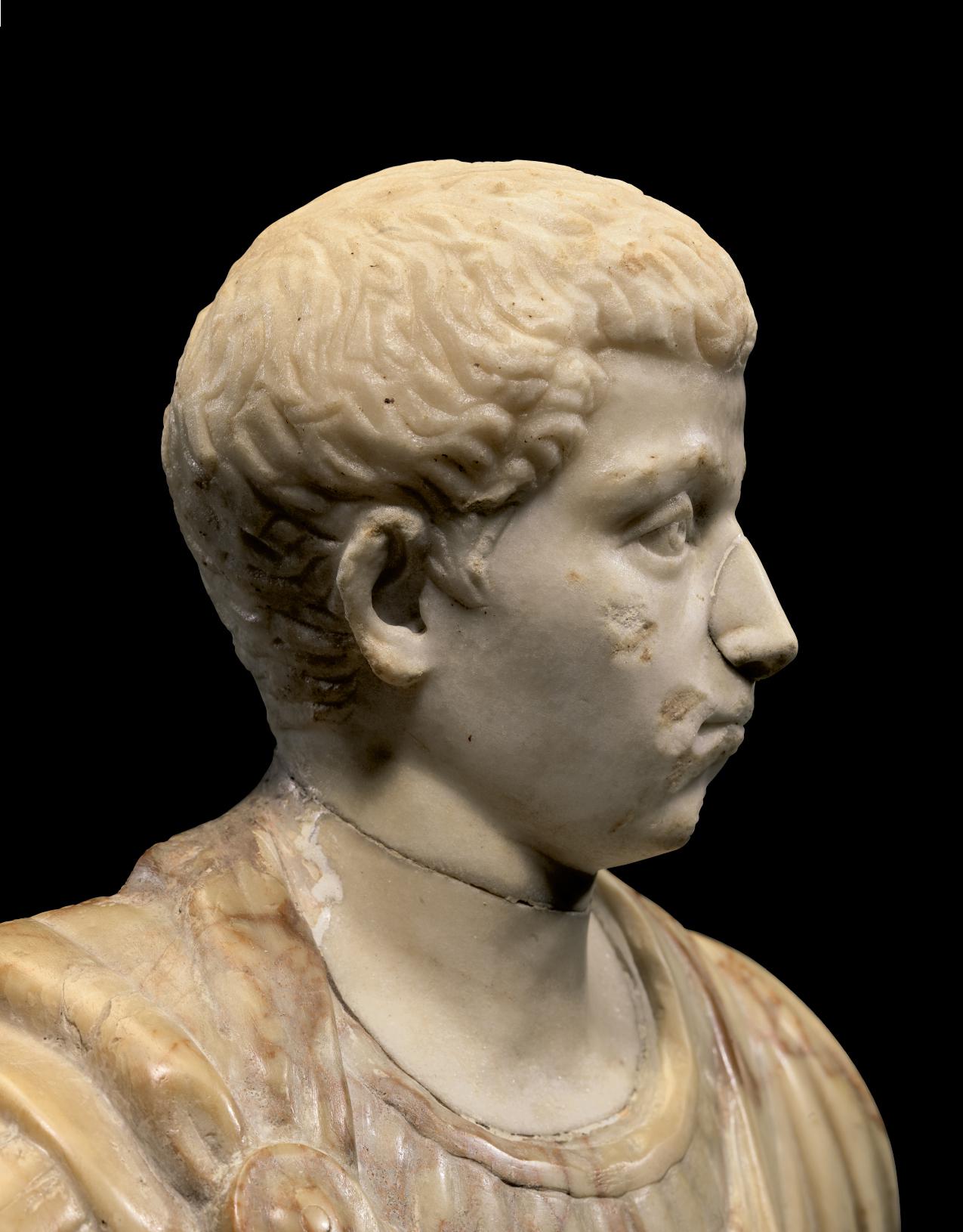 A ROMAN MARBLE PORTRAIT HEAD OF A YOUTH, SEVERAN, MID 3RD CENTURY A.D ...