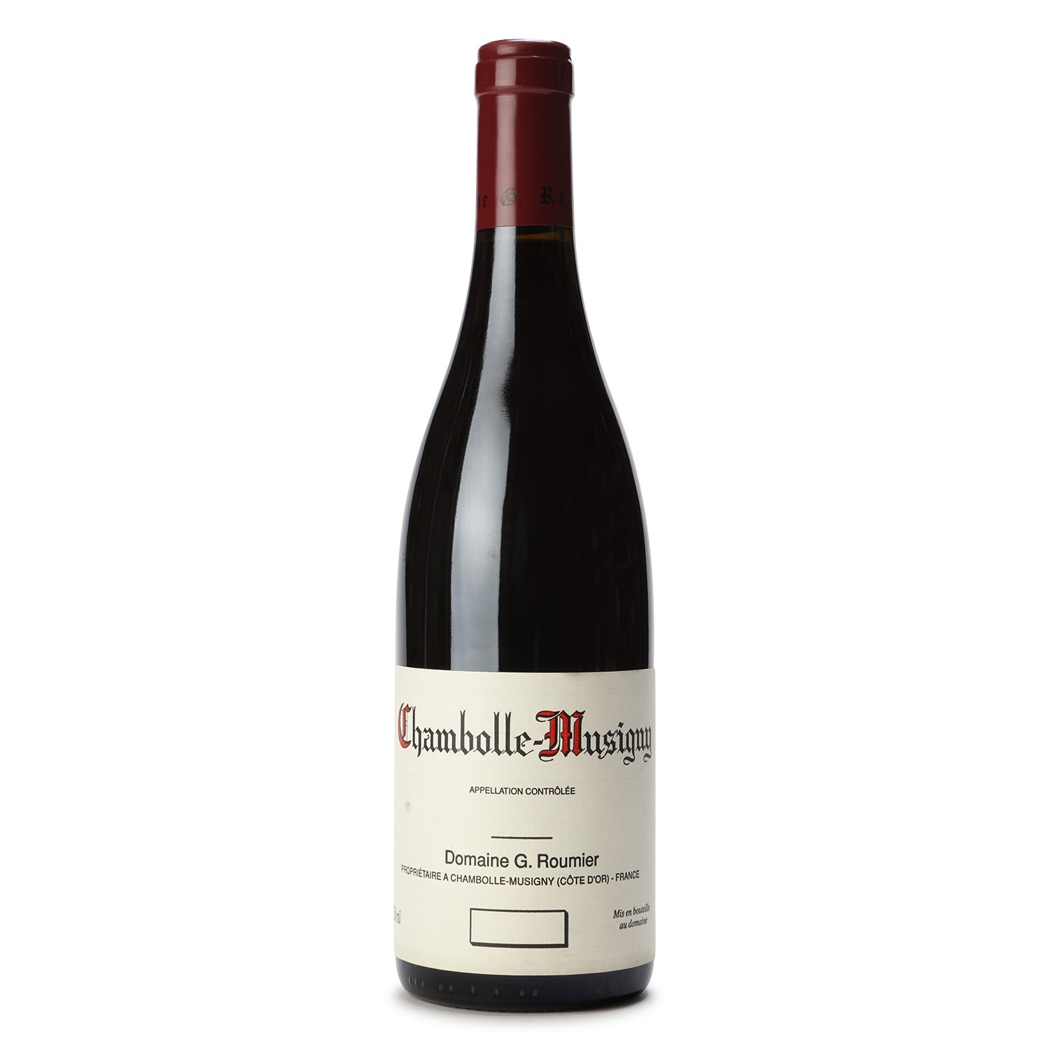 Chambolle Musigny 2012 Domaine Georges Roumier (12 BT) | The Pristine ...