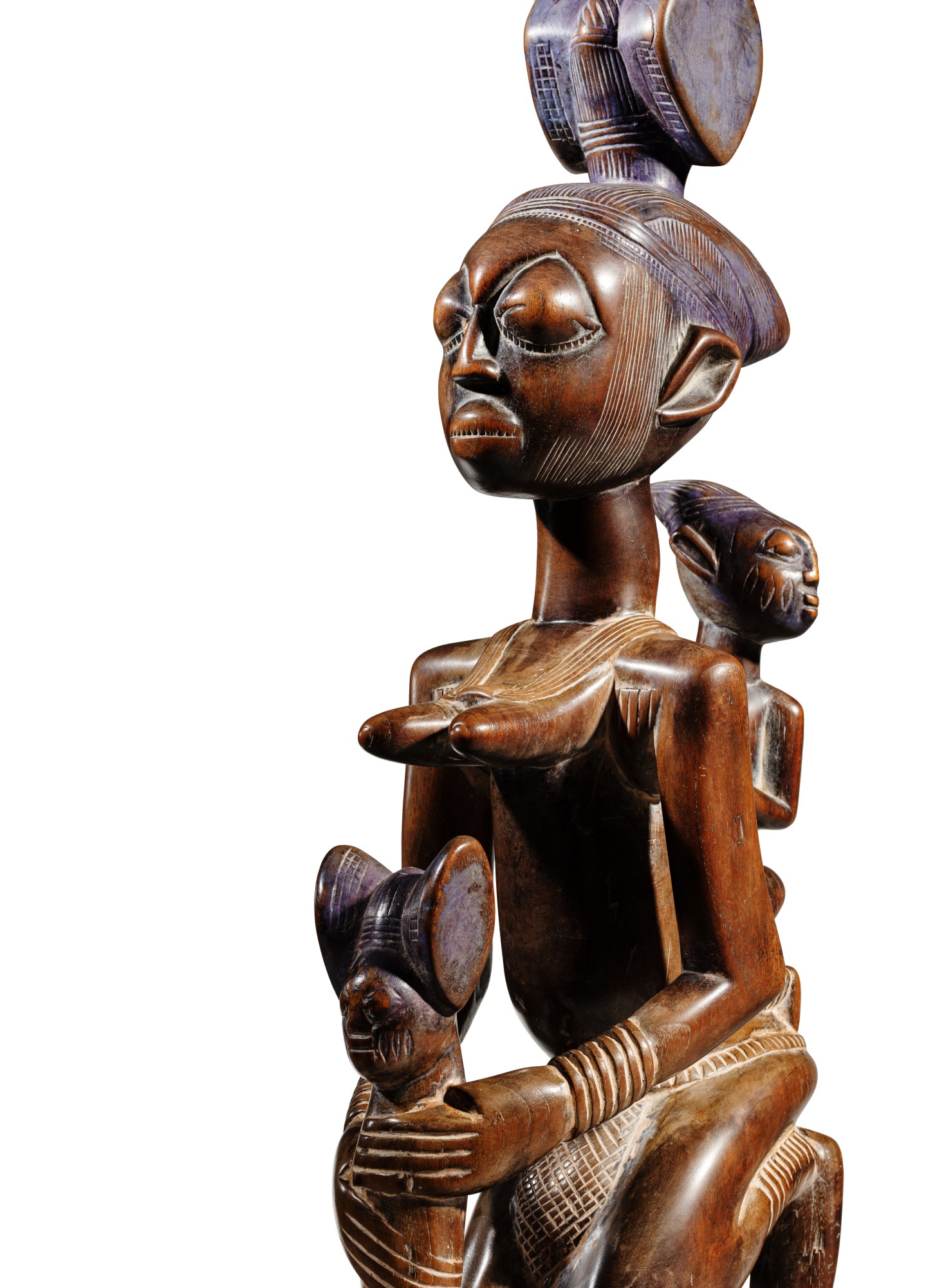 Statue shango, Yoruba, Nigeria | Shango Figure, Yoruba, Nigeria ...